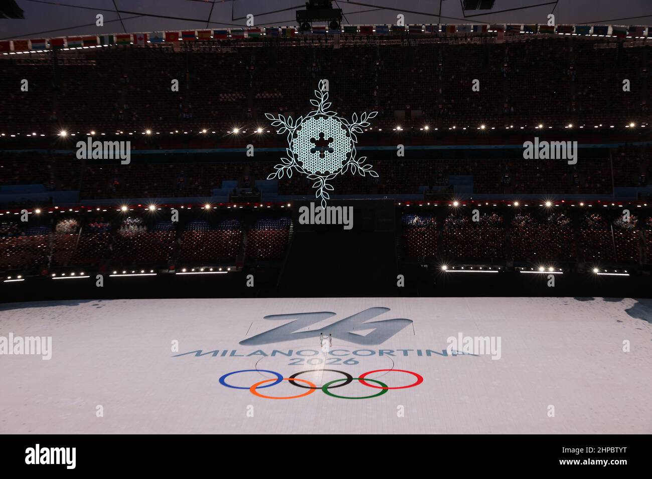 Beijing 2022 Winter Olympics Logo High Resolution Stock Photography and ...