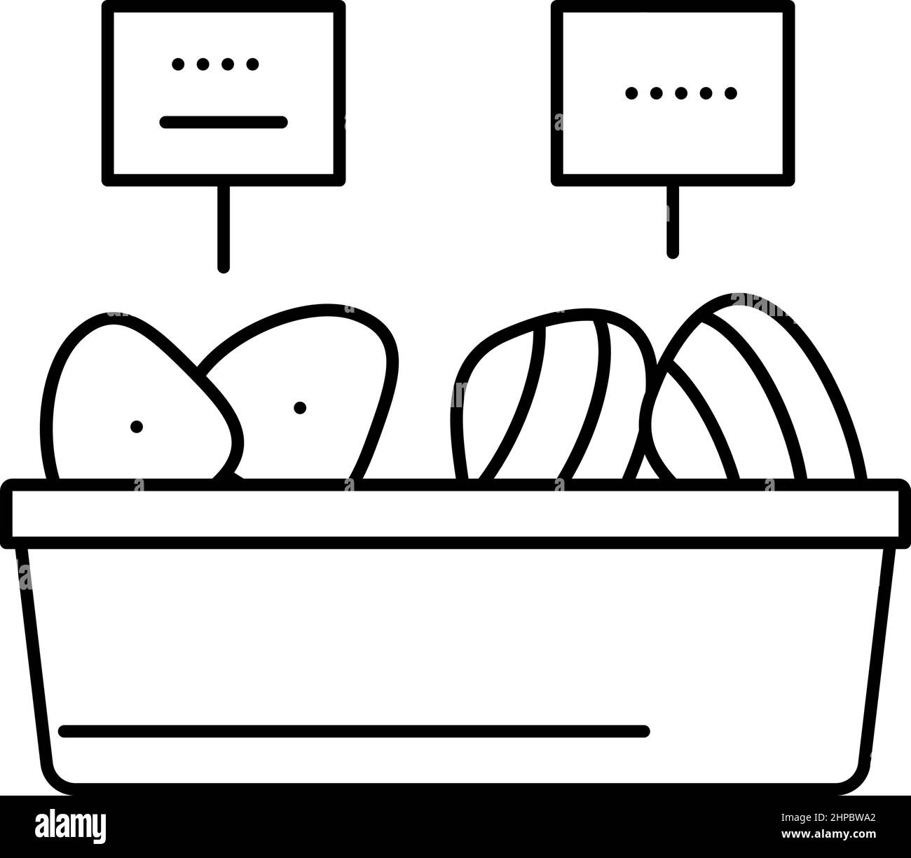 Fish sale in fishing Cut Out Stock Images & Pictures - Alamy