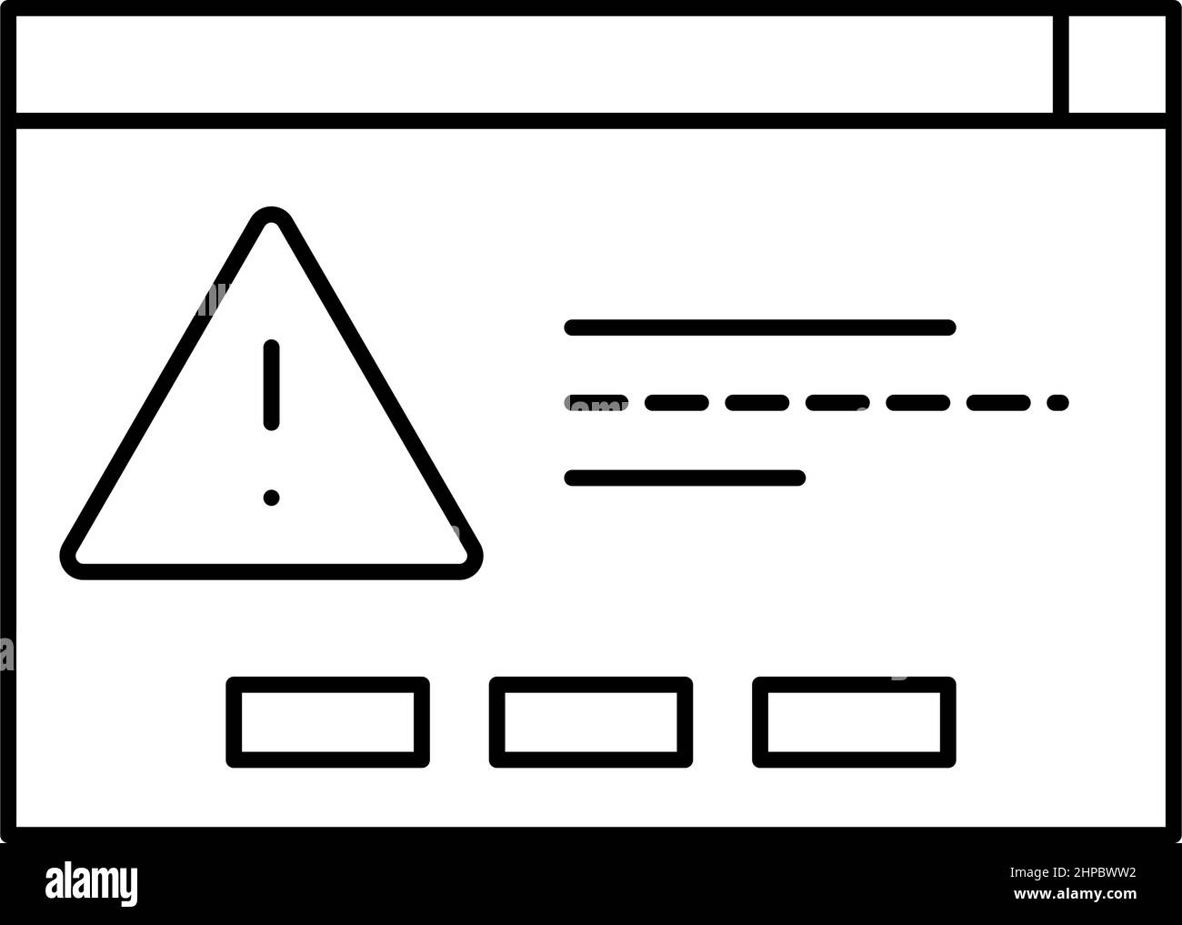 Wifi error illustration Black and White Stock Photos & Images - Alamy