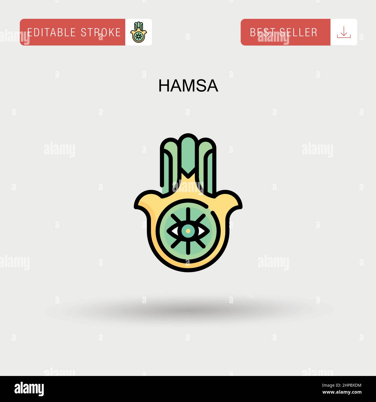 Hamsa symbol hi-res stock photography and images - Alamy