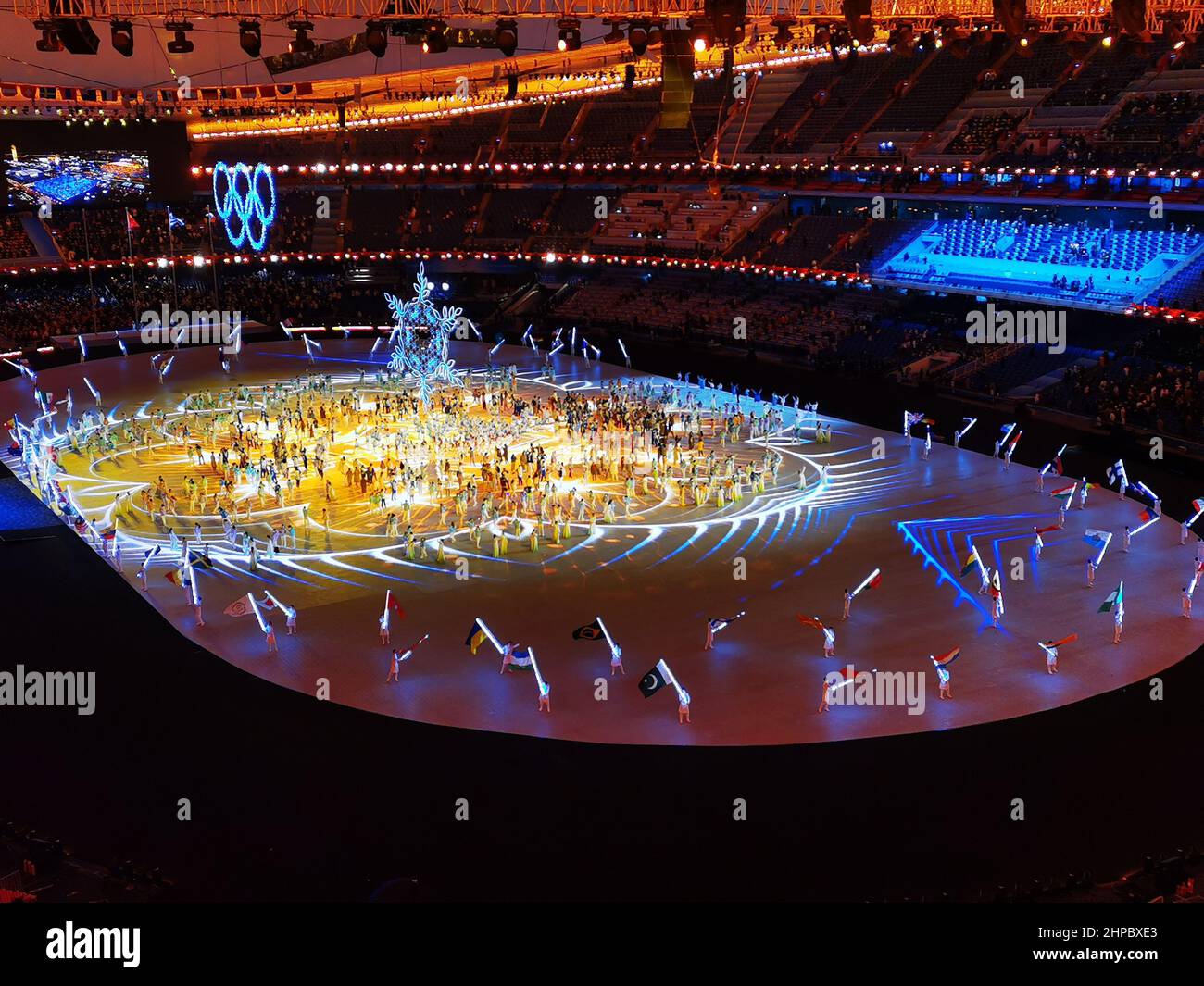 BEIJING, CHINA - FEBRUARY 20, 2022 - The closing ceremony of the 2022 ...