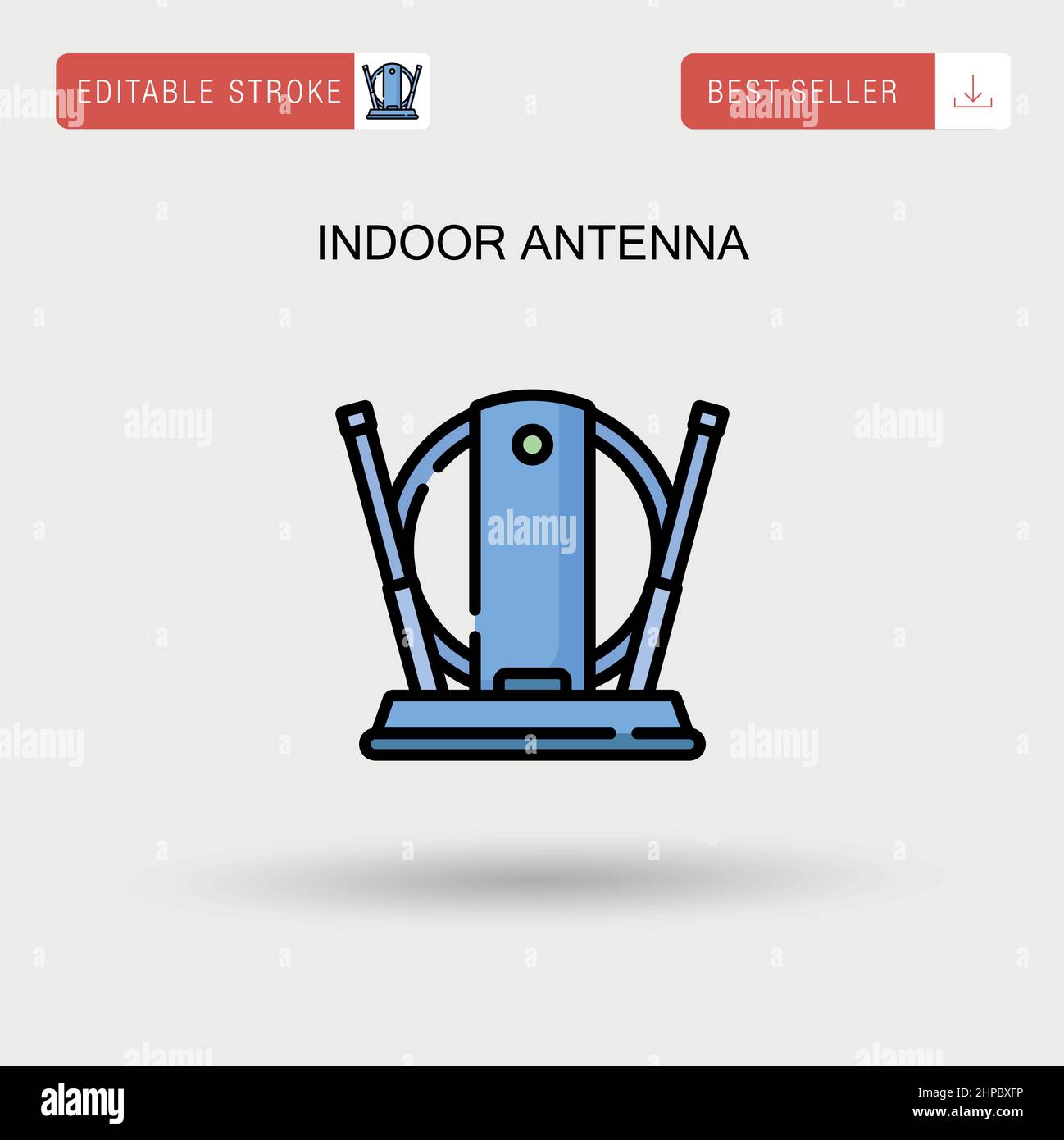 Receiver radio icon vector Stock Vector Images - Alamy