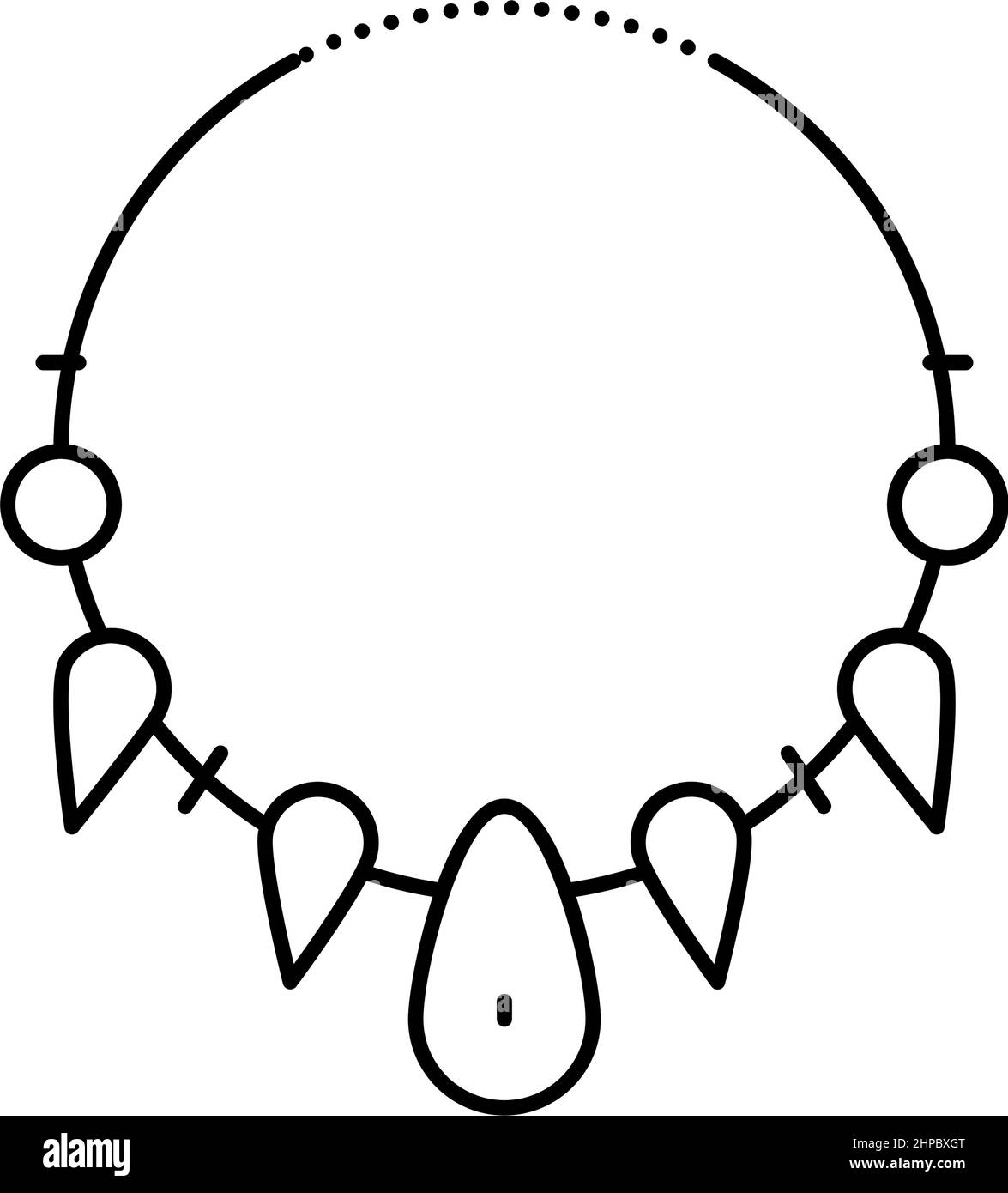 Weapon necklace Black and White Stock Photos & Images - Alamy