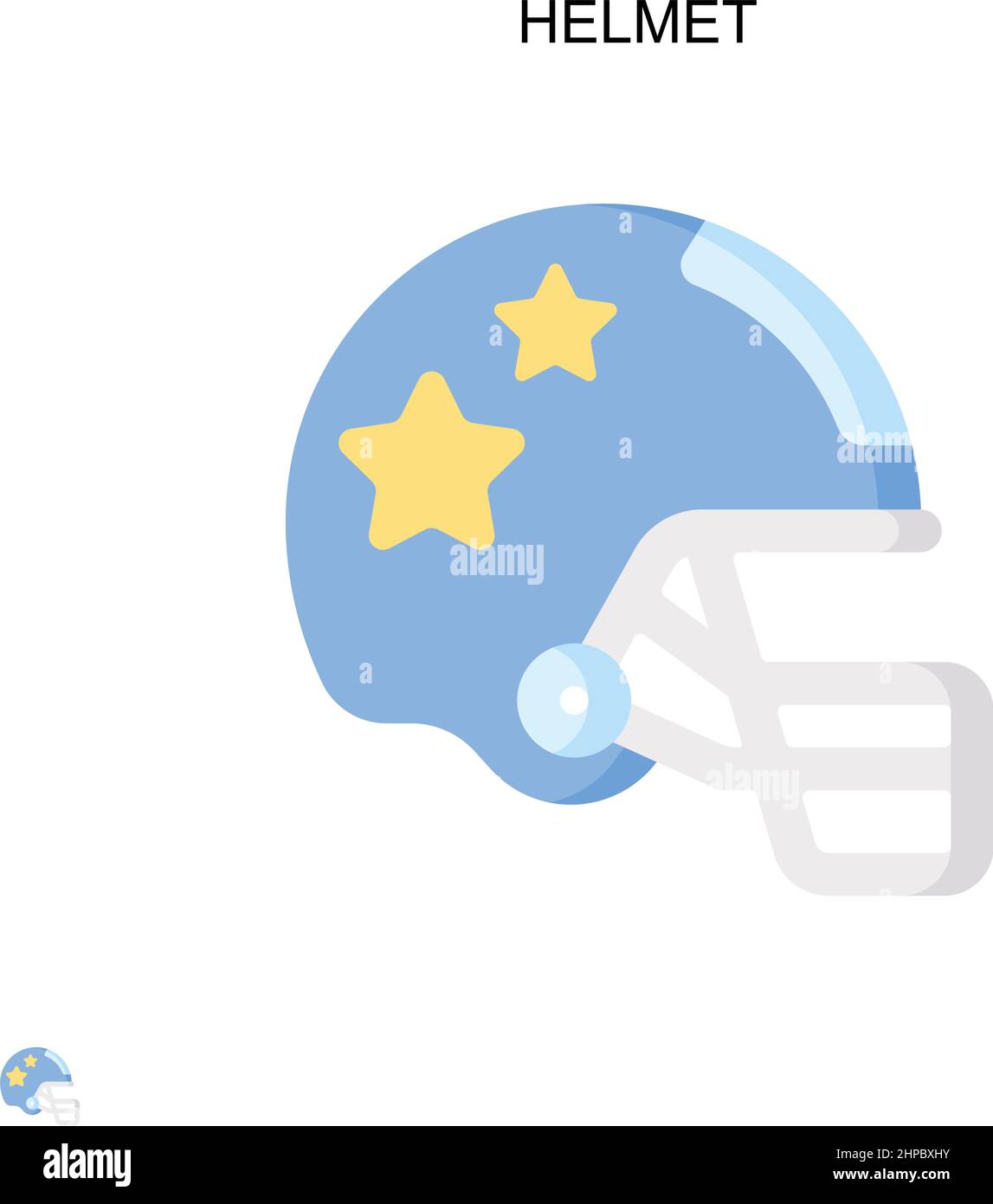 Simple helmet hi-res stock photography and images - Alamy