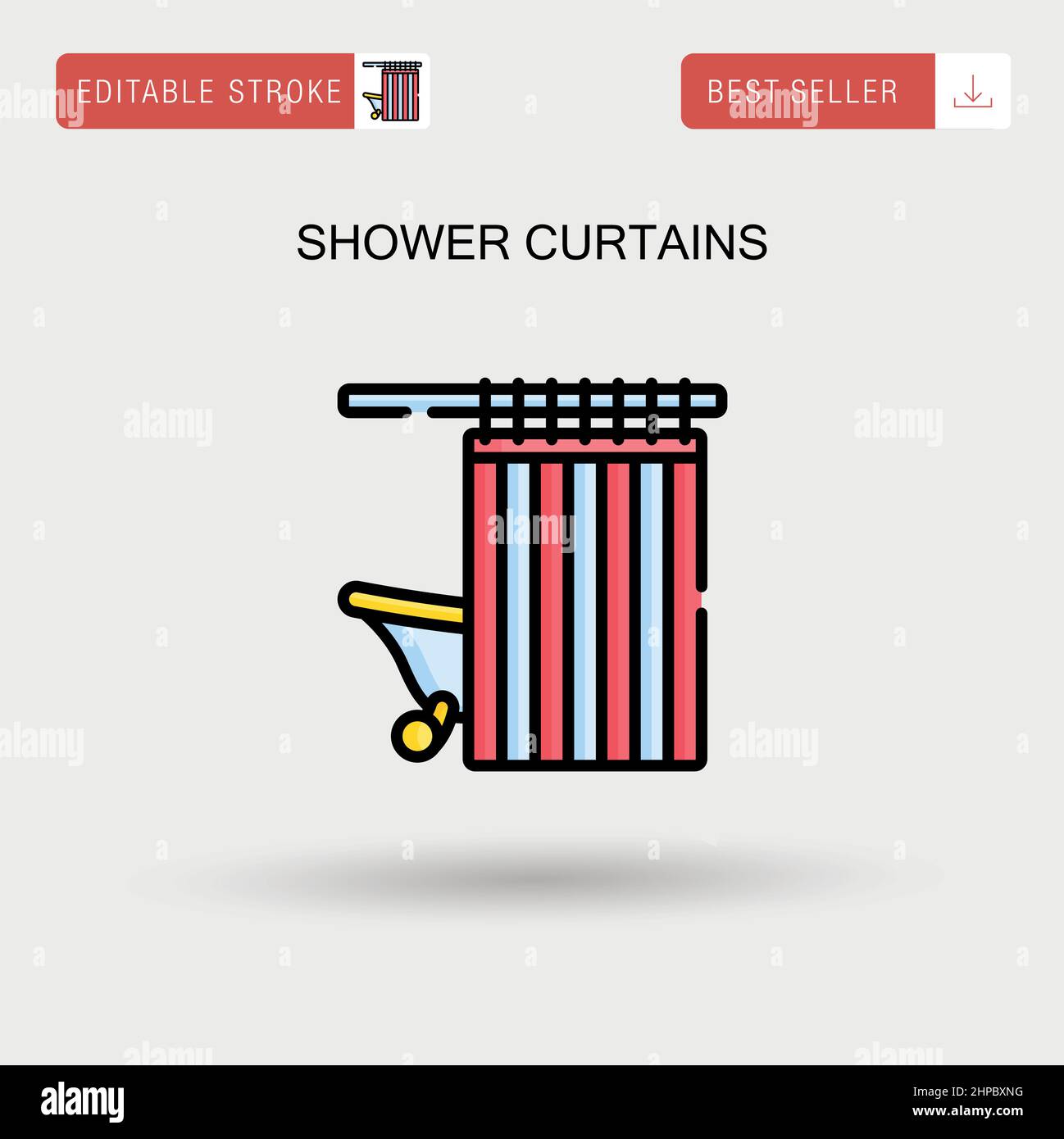 Water curtain wall Stock Vector Images - Alamy