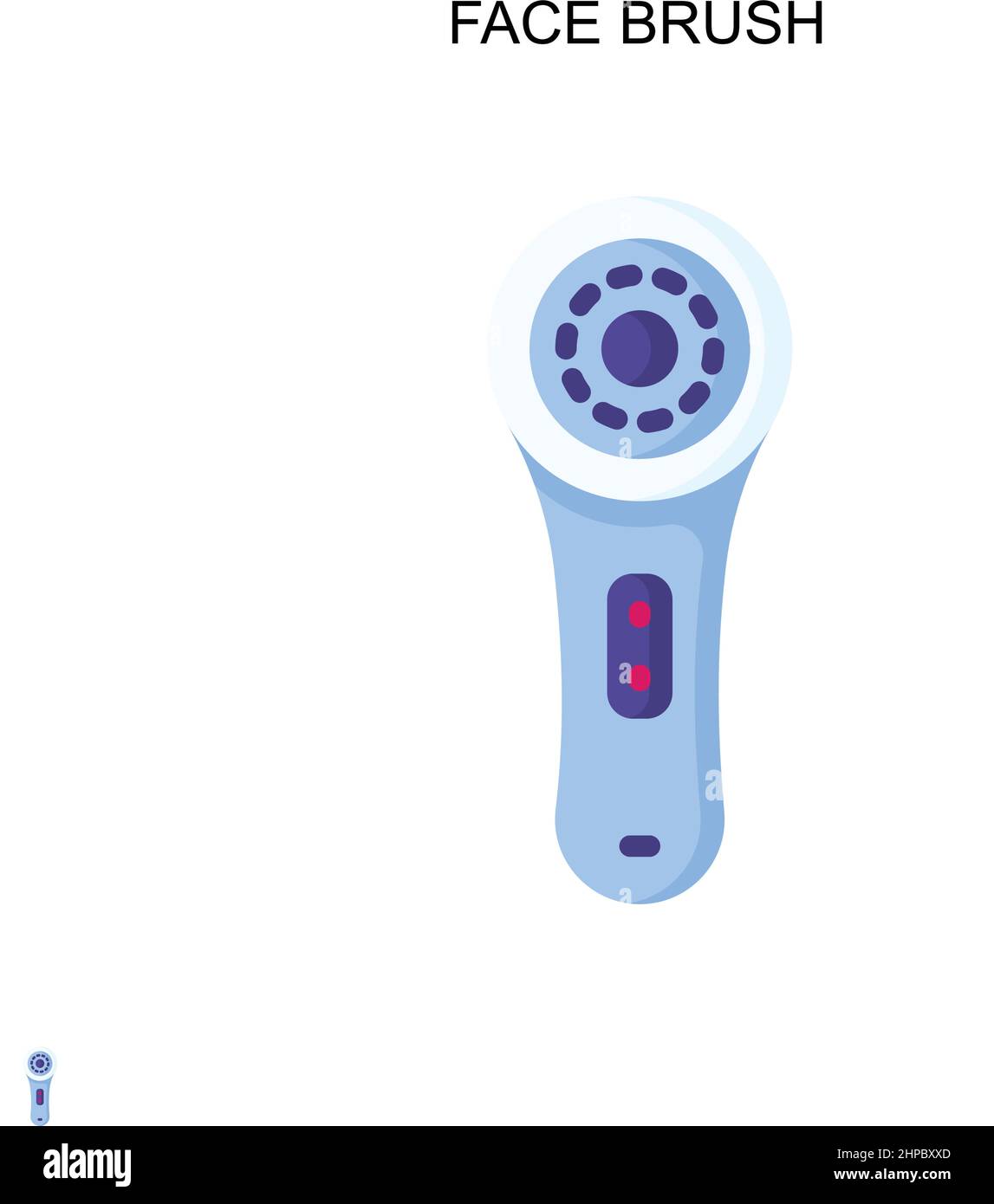 Exfoliating face Stock Vector Images - Alamy