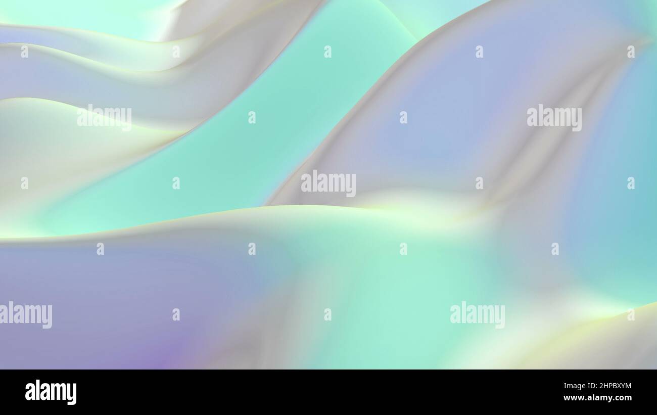 Hipster color wave Liquid holographic background Minimal motion 3d art ...