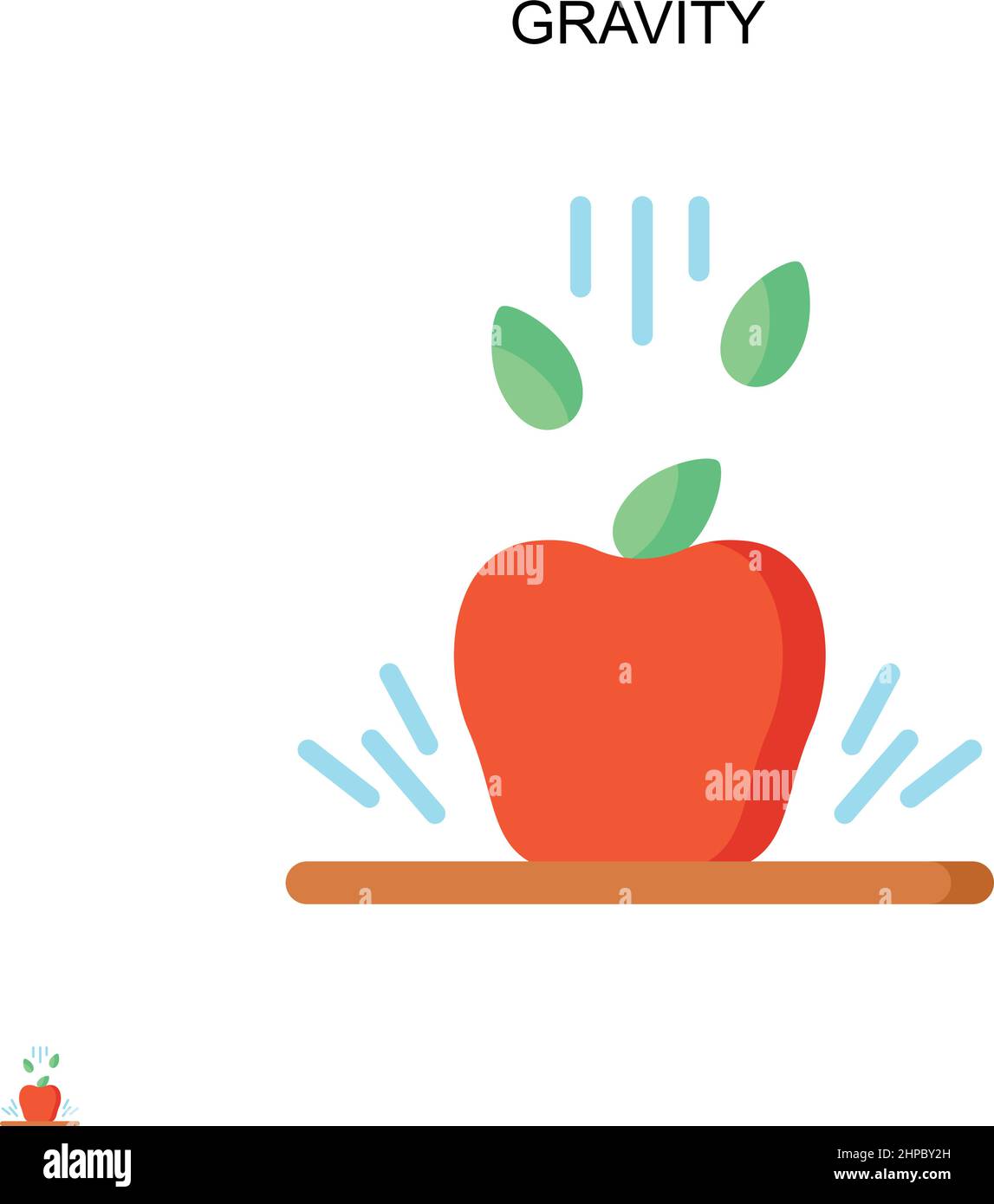 Cartoon apple school symbol icon hi-res stock photography and images ...