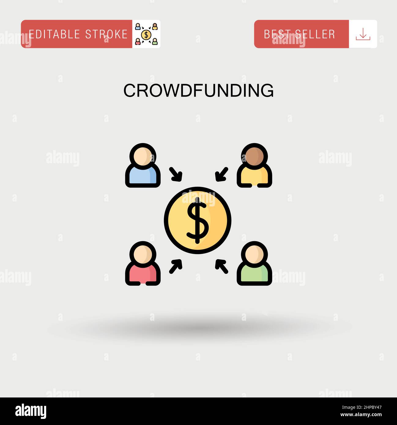 Funding concept Stock Vector Images - Alamy