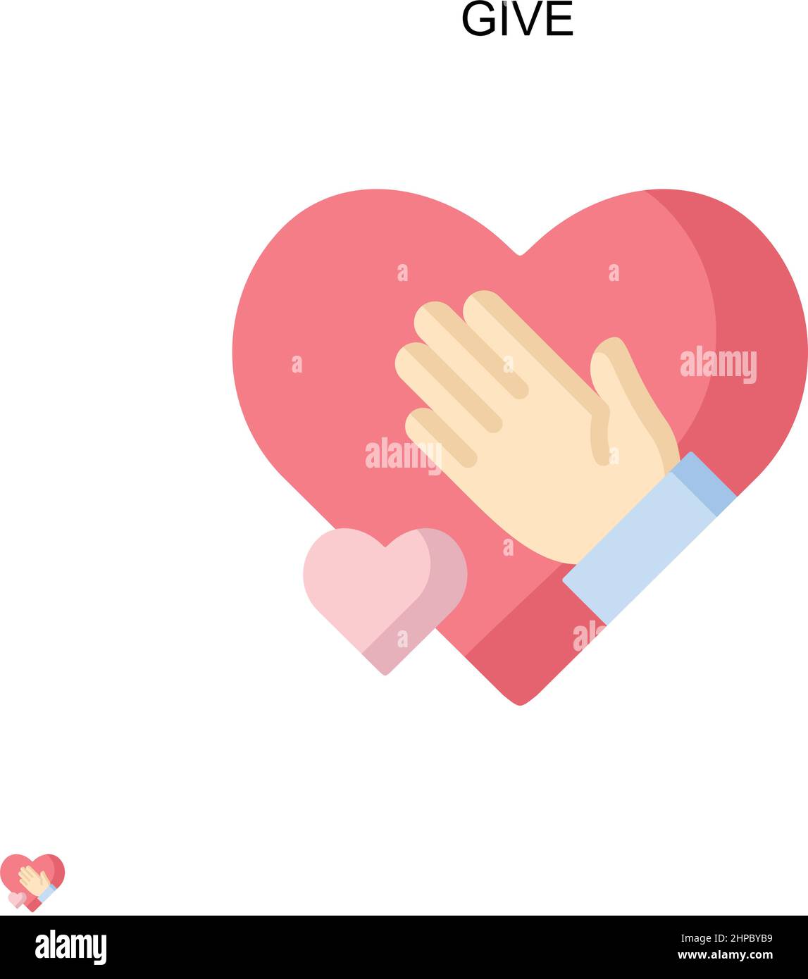 Give Simple vector icon. Illustration symbol design template for web ...