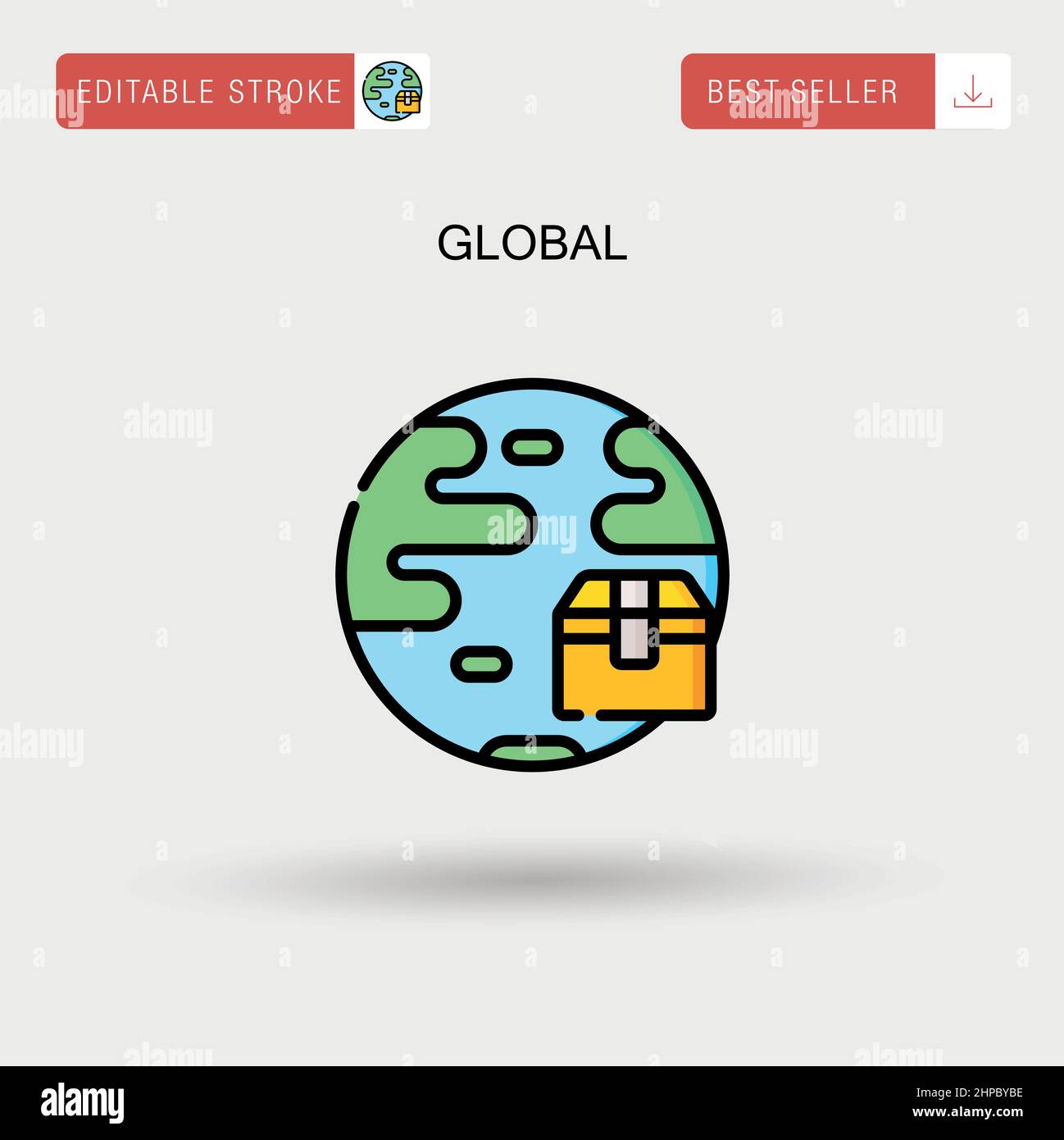 Global tech concept Stock Vector Images - Alamy