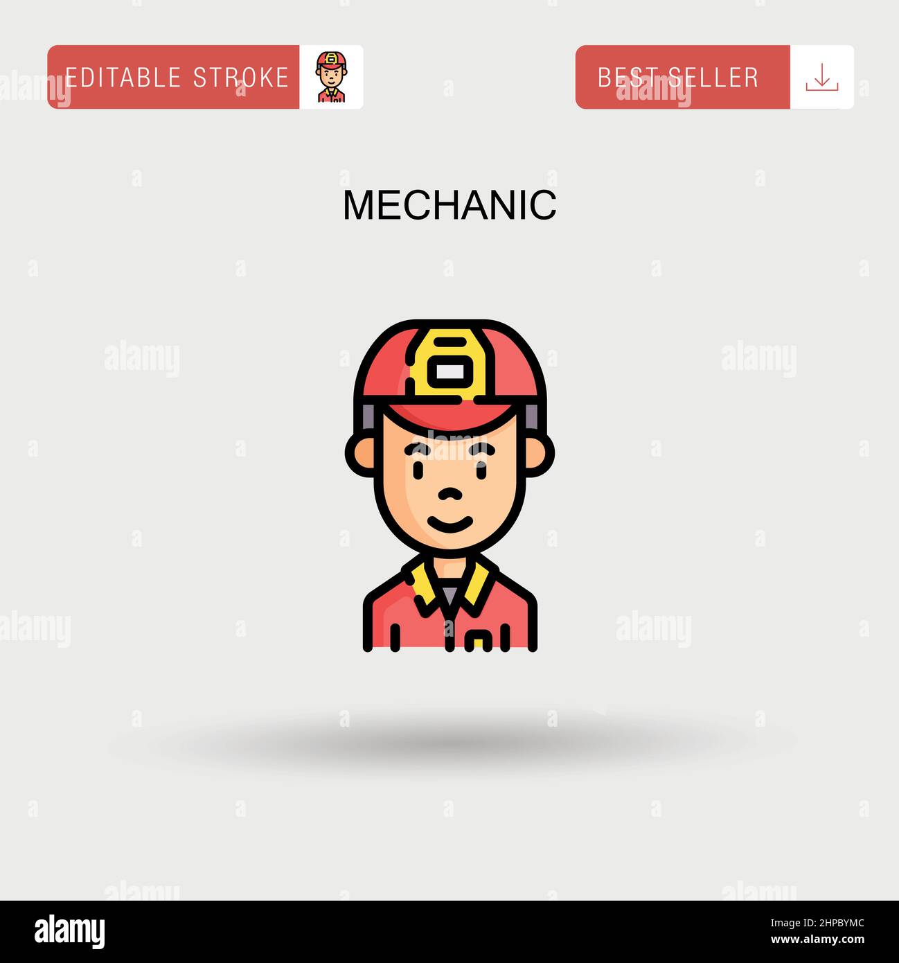 Car mechanic icon hi-res stock photography and images - Alamy