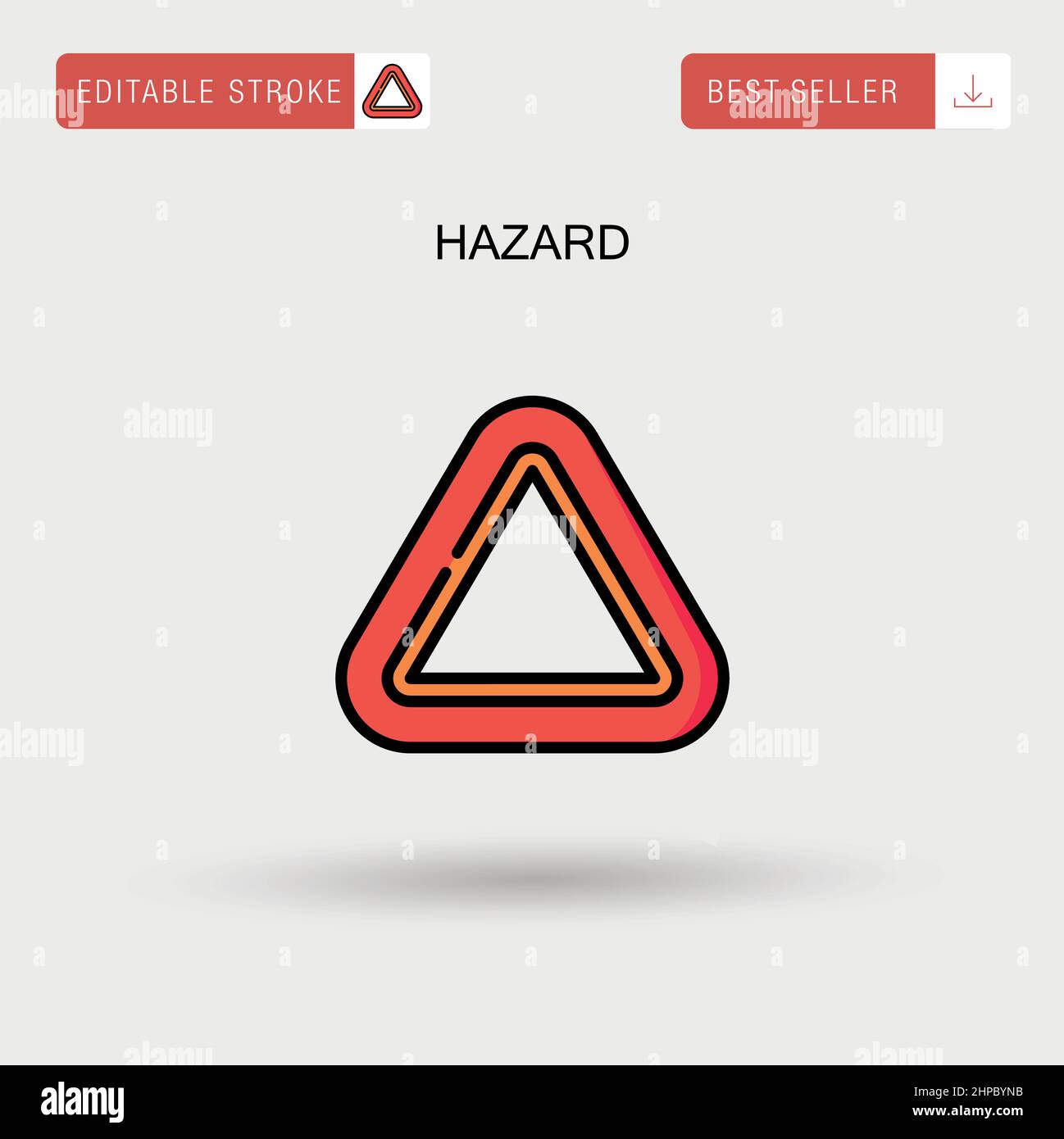 Hazard pictogram hi-res stock photography and images - Alamy