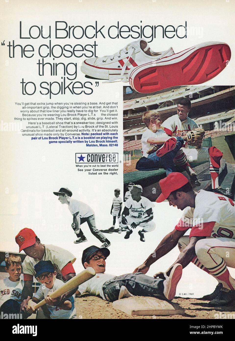Vintage 12 April 1971 "Sports Illustrated" magazine advert, USA Stock ...