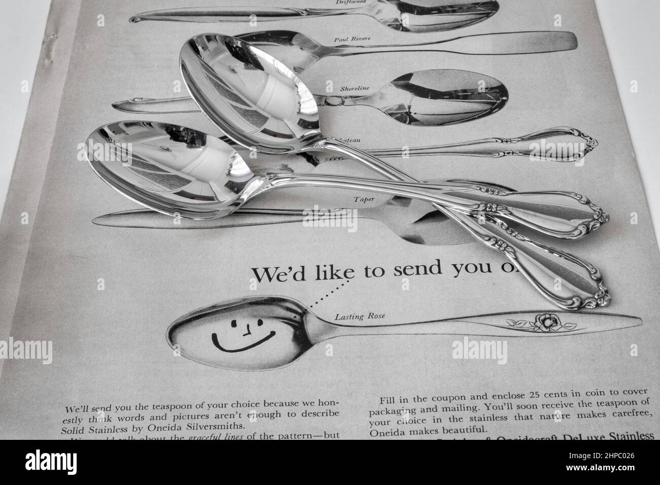 Oneida silversmiths hi-res stock photography and images - Alamy