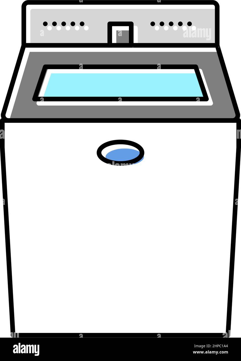 ice maker electric equipment color icon vector illustration Stock ...