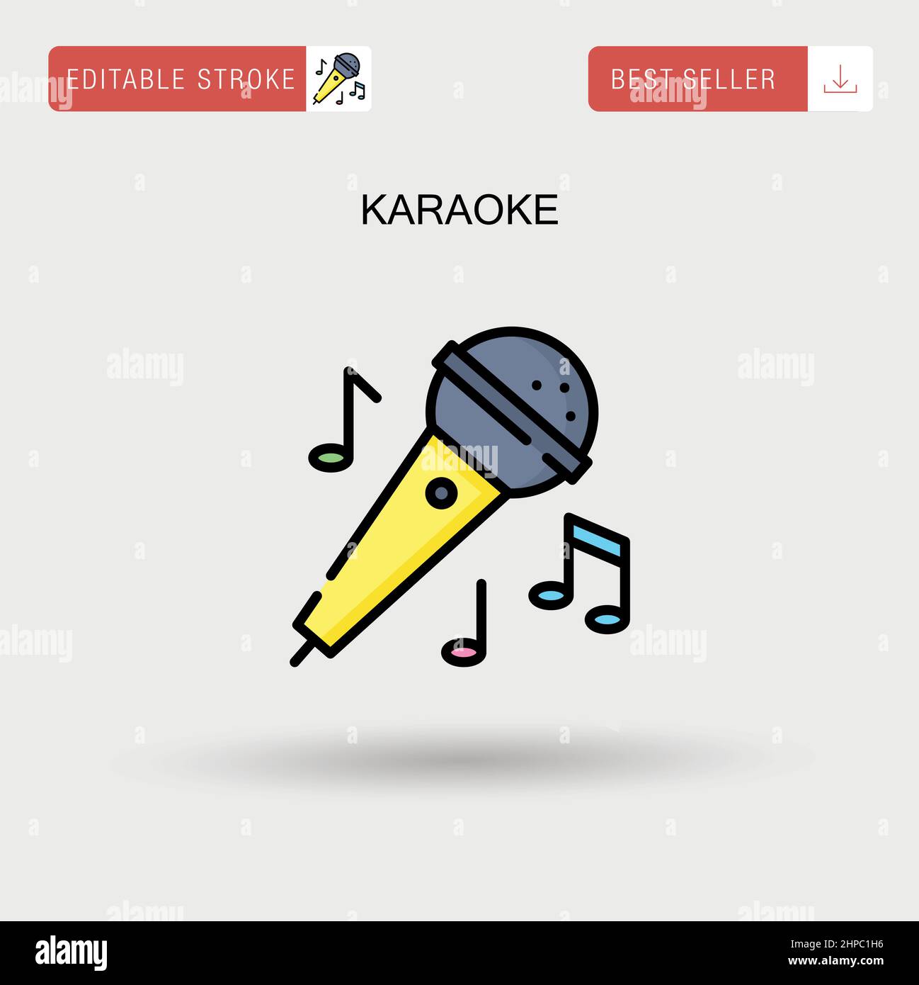 Karaoke night Stock Vector Images - Alamy