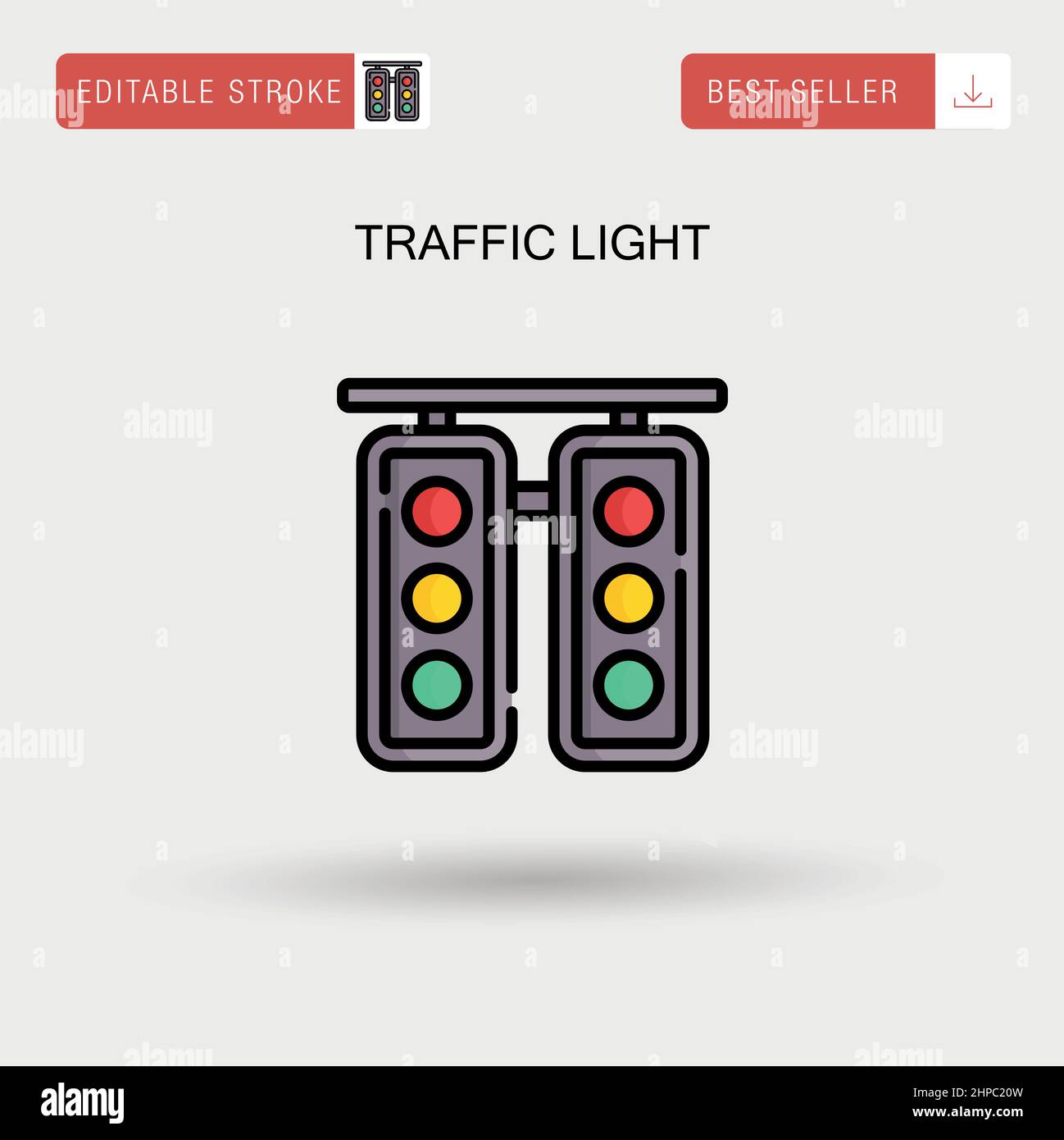 Traffic light icon traffic light isolated hi-res stock photography and ...