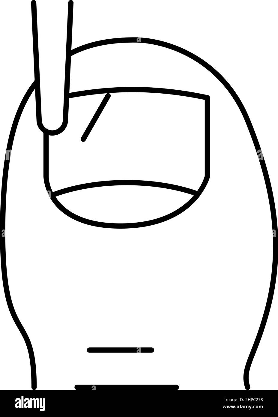 surgical intervention medical therapy line icon vector illustration ...