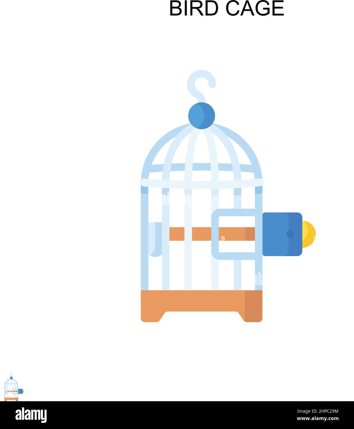 Silhouette birdcage hi-res stock photography and images - Alamy