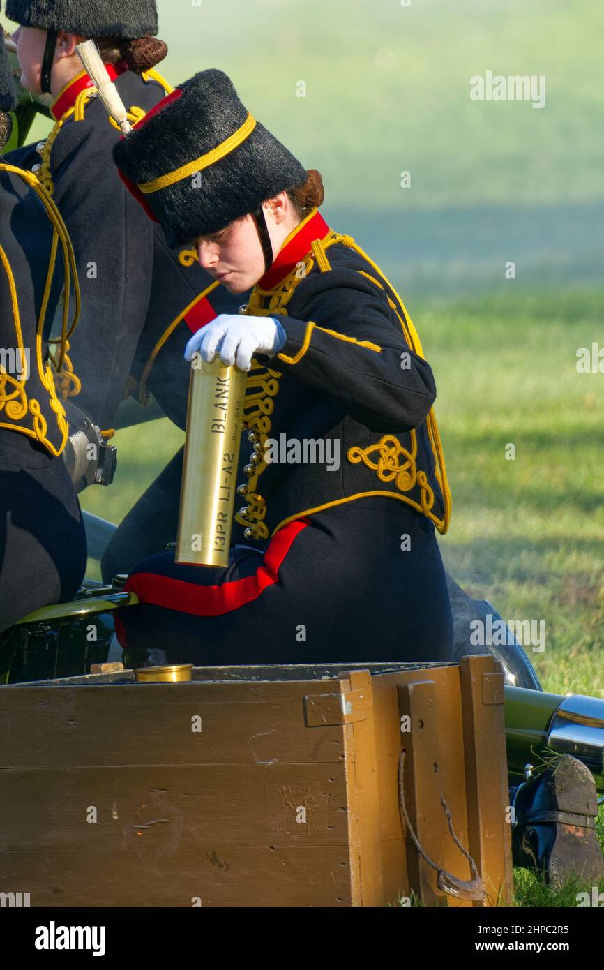 Soldier from the King's Troop, Royal Horse Artillery Stock Photo - Alamy