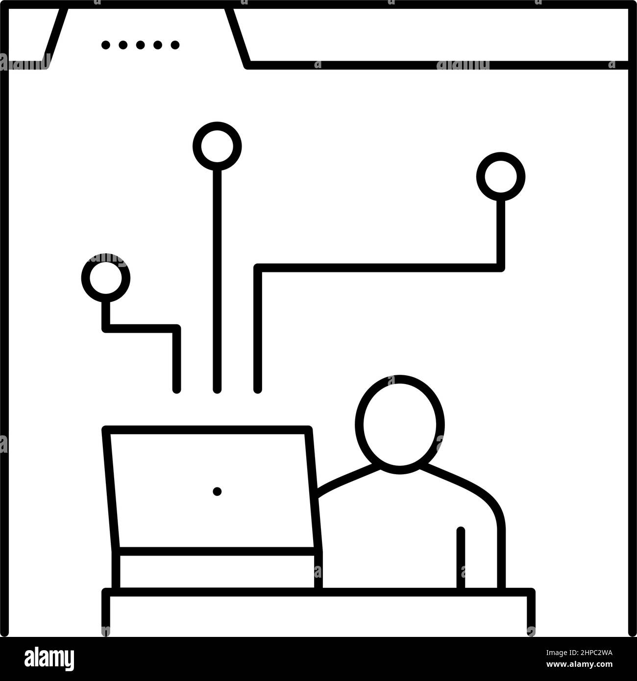 Developer working Black and White Stock Photos & Images - Alamy