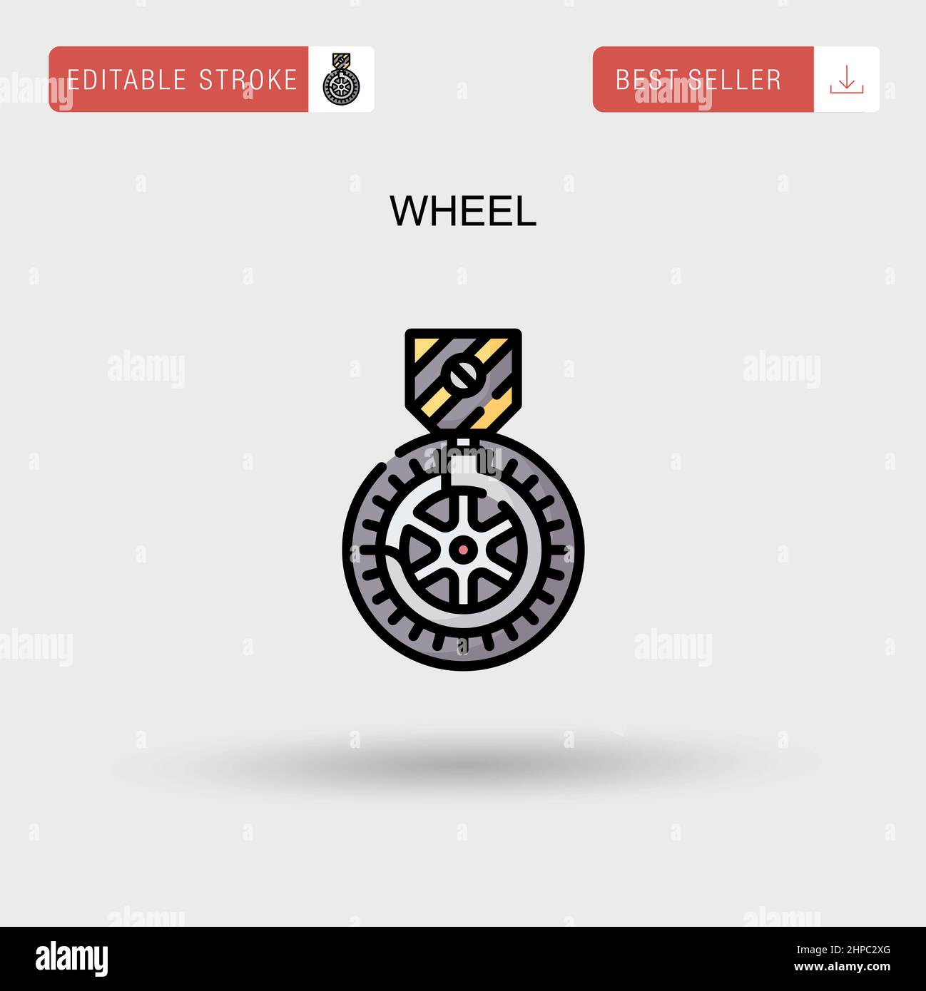 Icon wheel hi-res stock photography and images - Alamy