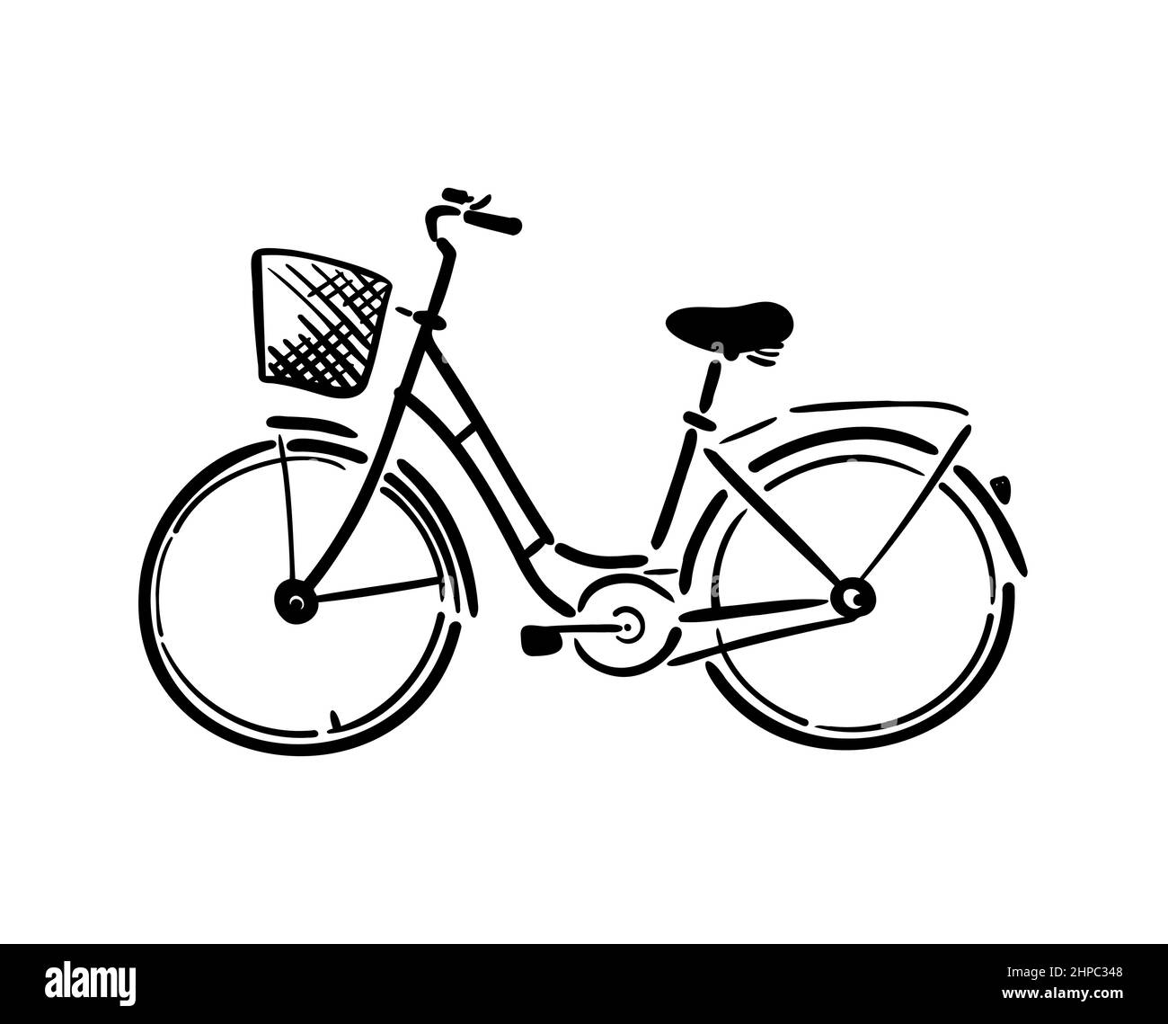 Simple Bicycle Illustration