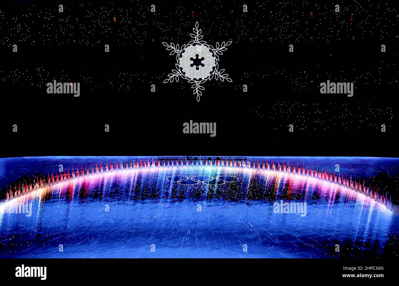 Olympic Rings And Snowflake High Resolution Stock Photography and ...
