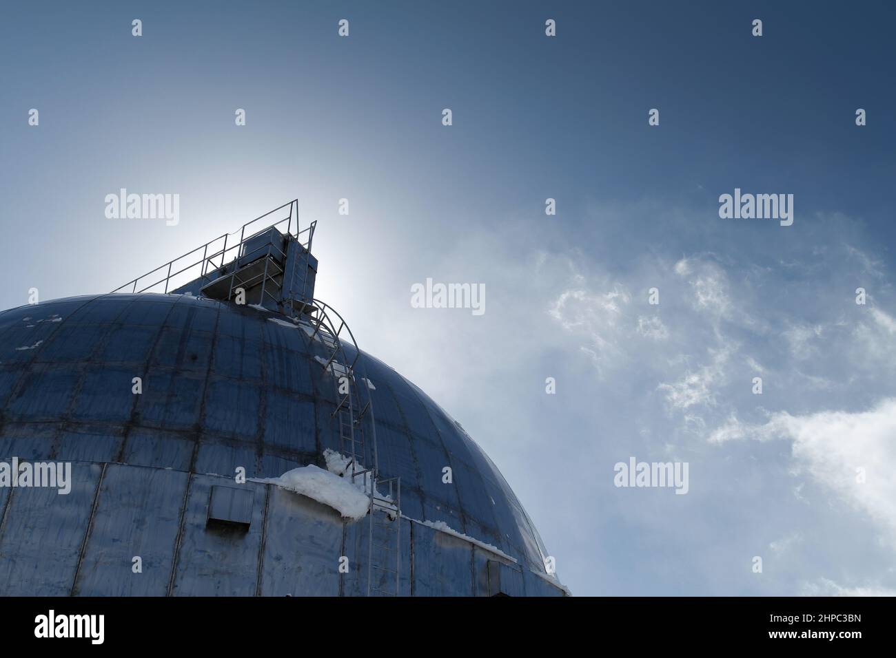 nagano, japan, 2022/19/02 , Kiso Observatory (Japanese: Kiso Kansokujo ...