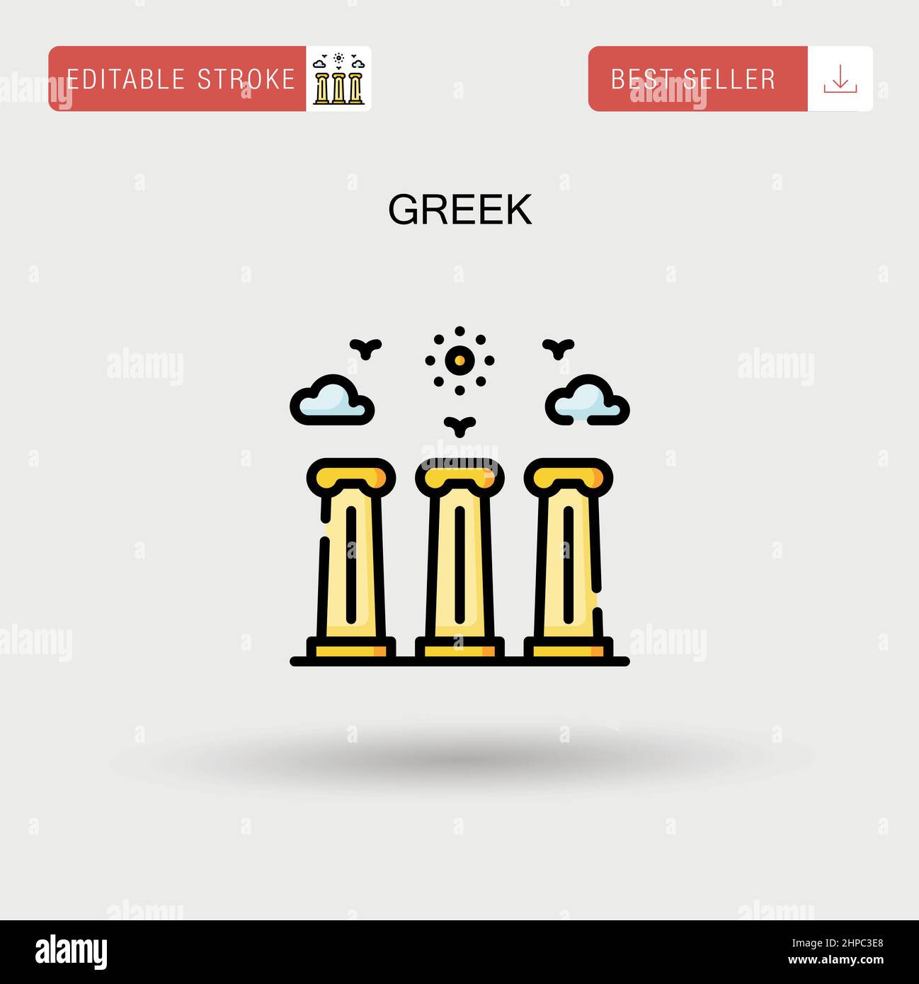 Ancient greek god concept Stock Vector Images - Alamy