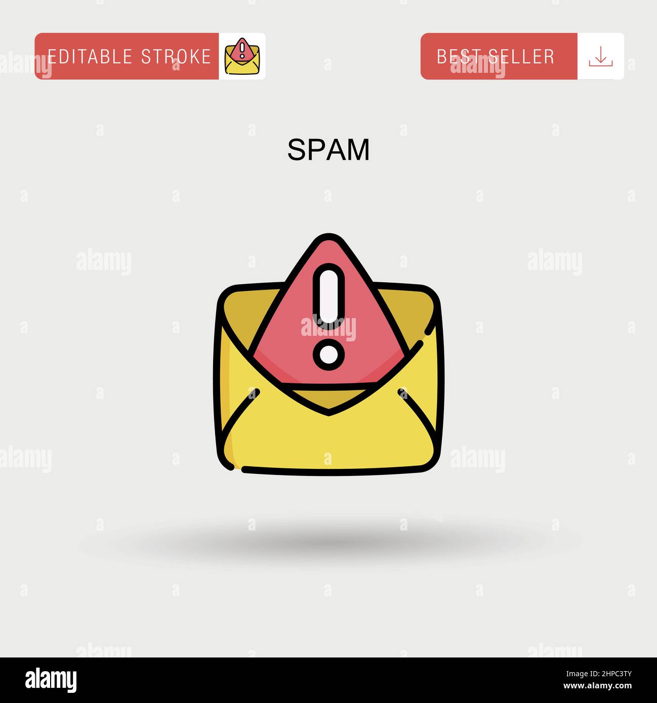 Spam word Stock Vector Images - Alamy