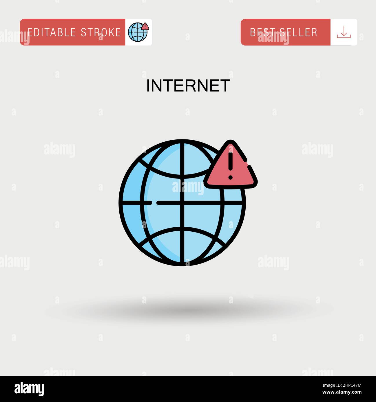 Internet Simple vector icon Stock Vector Image & Art - Alamy