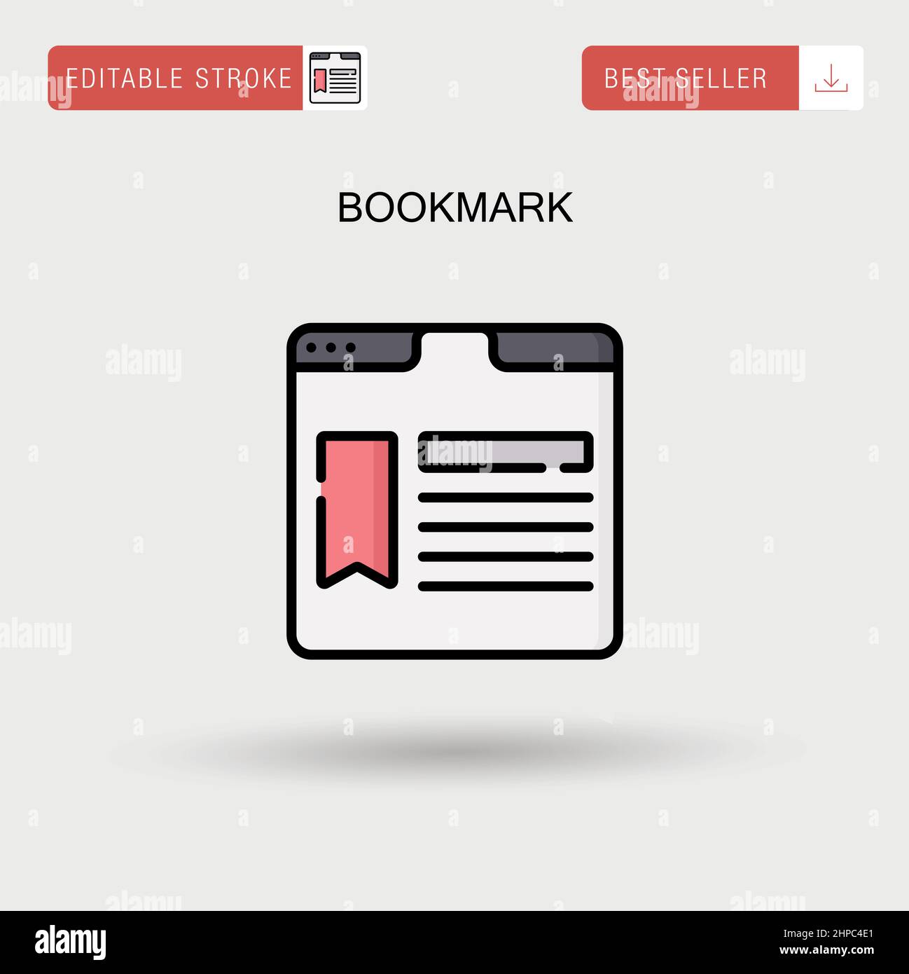 Book with bookmarks Stock Vector Images - Alamy