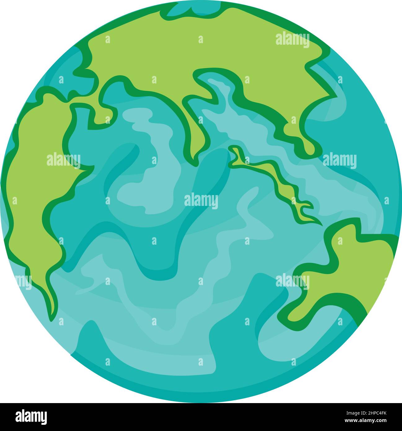 cartography planet earth Stock Vector Image & Art - Alamy