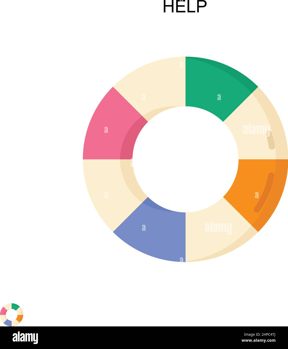 Help Simple vector icon. Illustration symbol design template for web ...