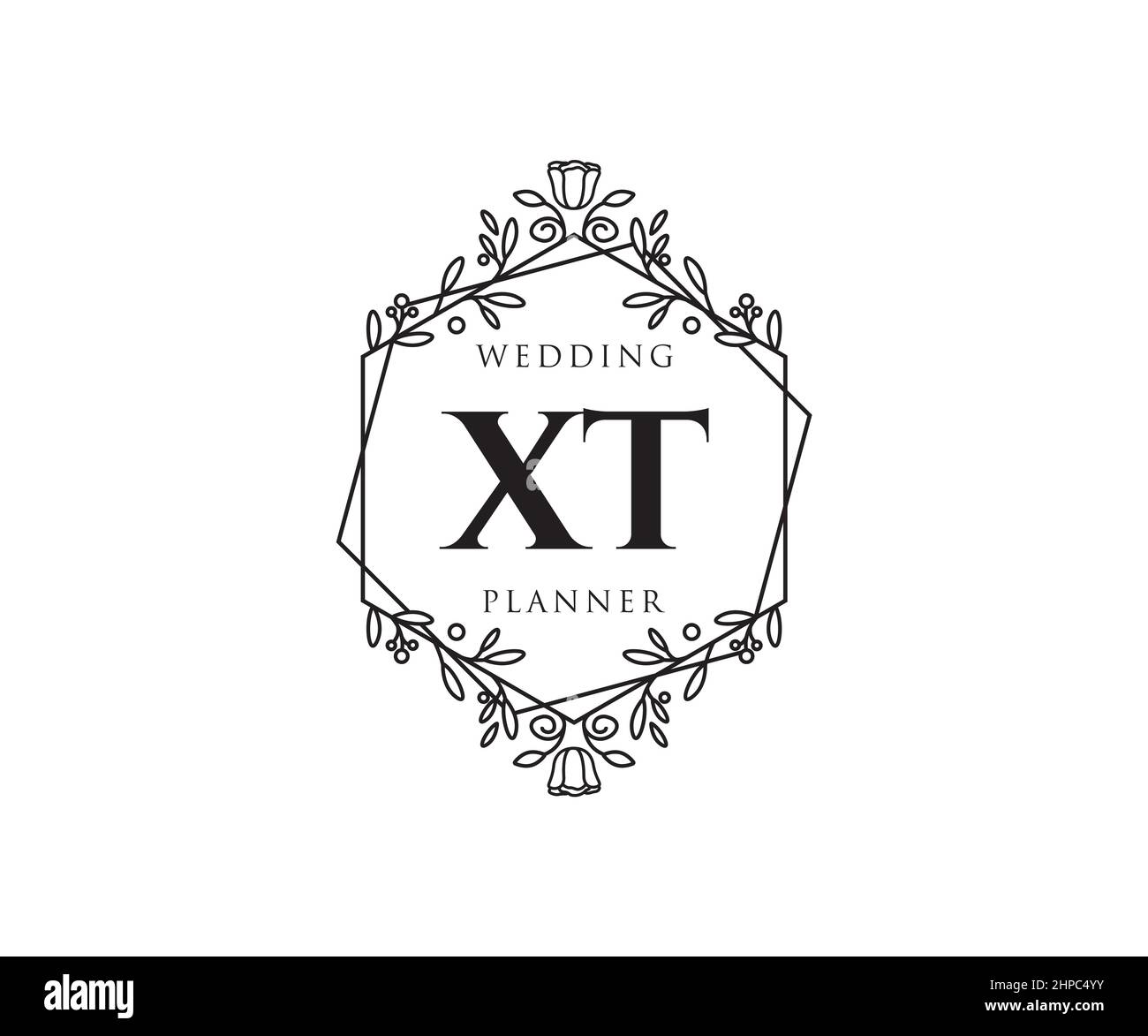 Letter xt vector vectors hi-res stock photography and images - Alamy