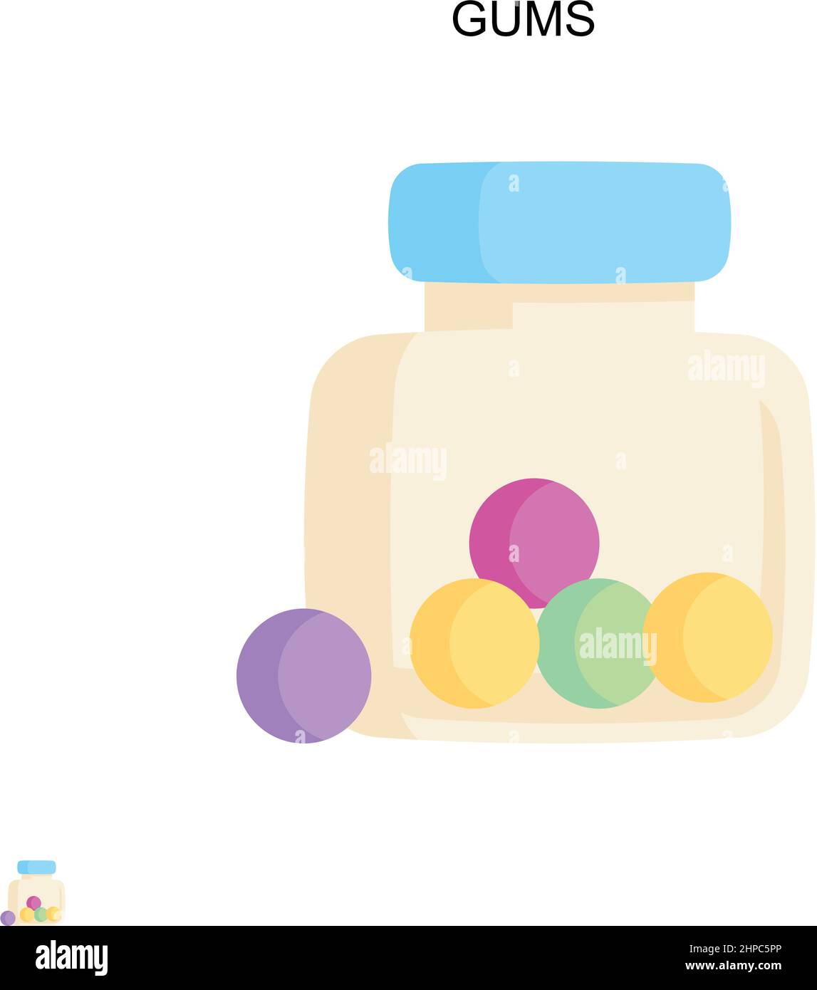 Gums toothache gingivitis cavity Stock Vector Images - Alamy