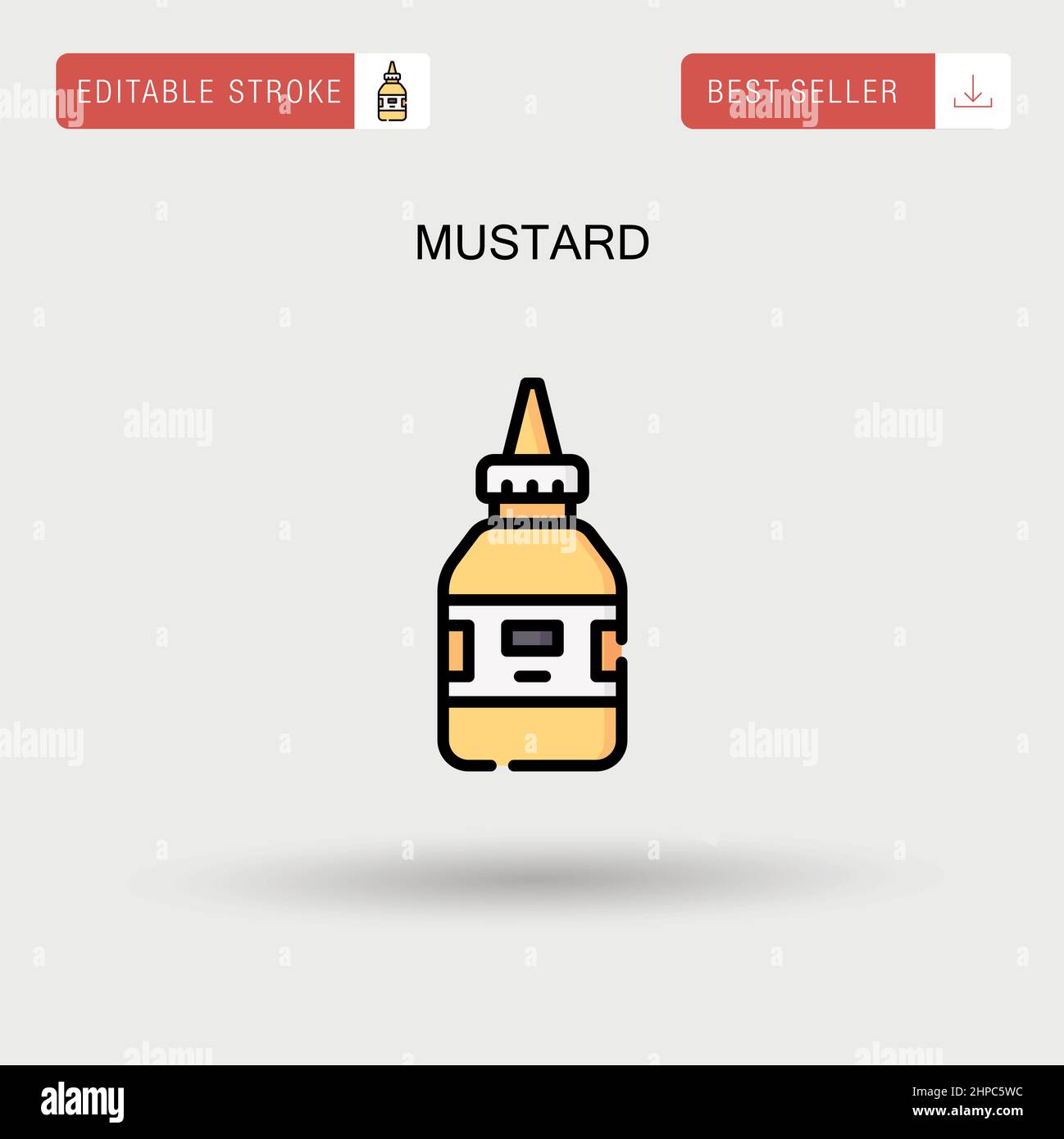 Mustard plant Stock Vector Images - Alamy