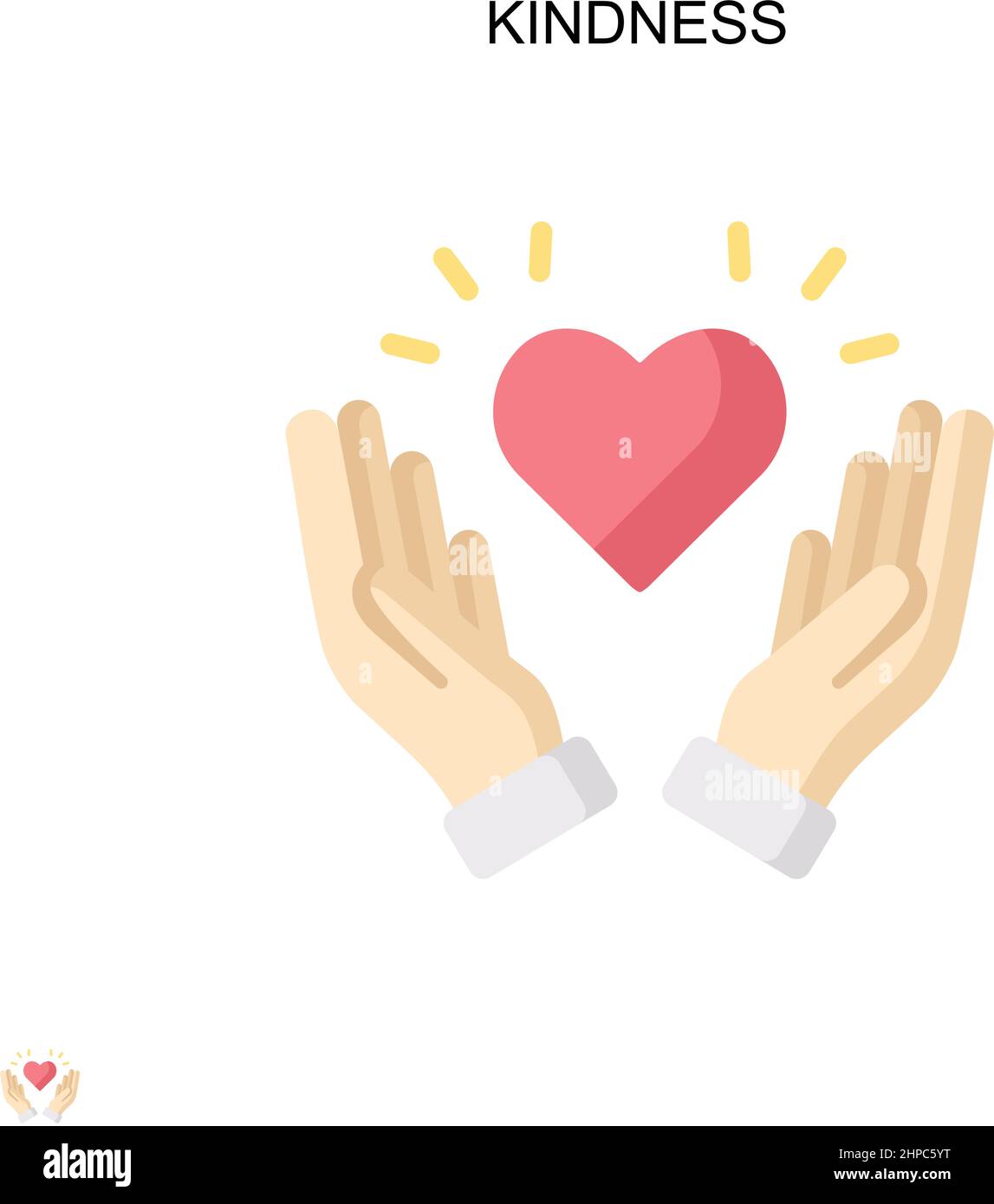 Kindness concept Stock Vector Images - Alamy