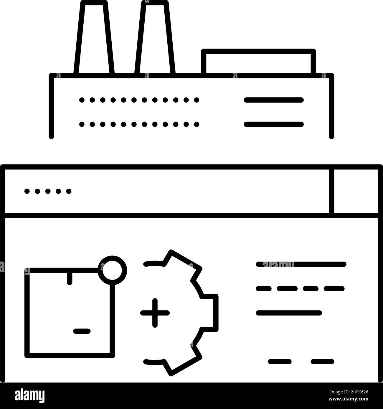 Complex manufacturing process Black and White Stock Photos & Images - Alamy