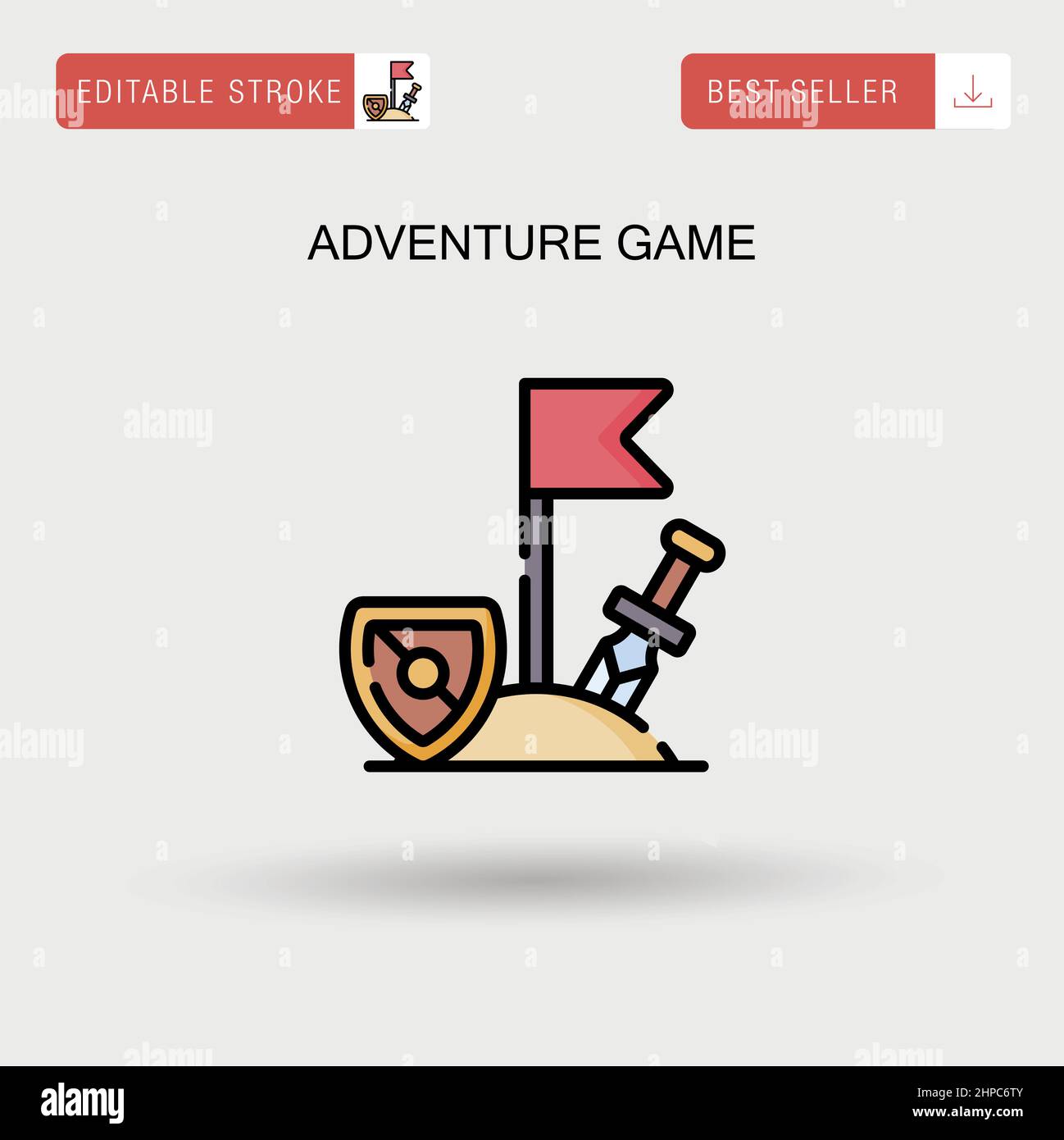 Fantasy game ui hi-res stock photography and images - Alamy