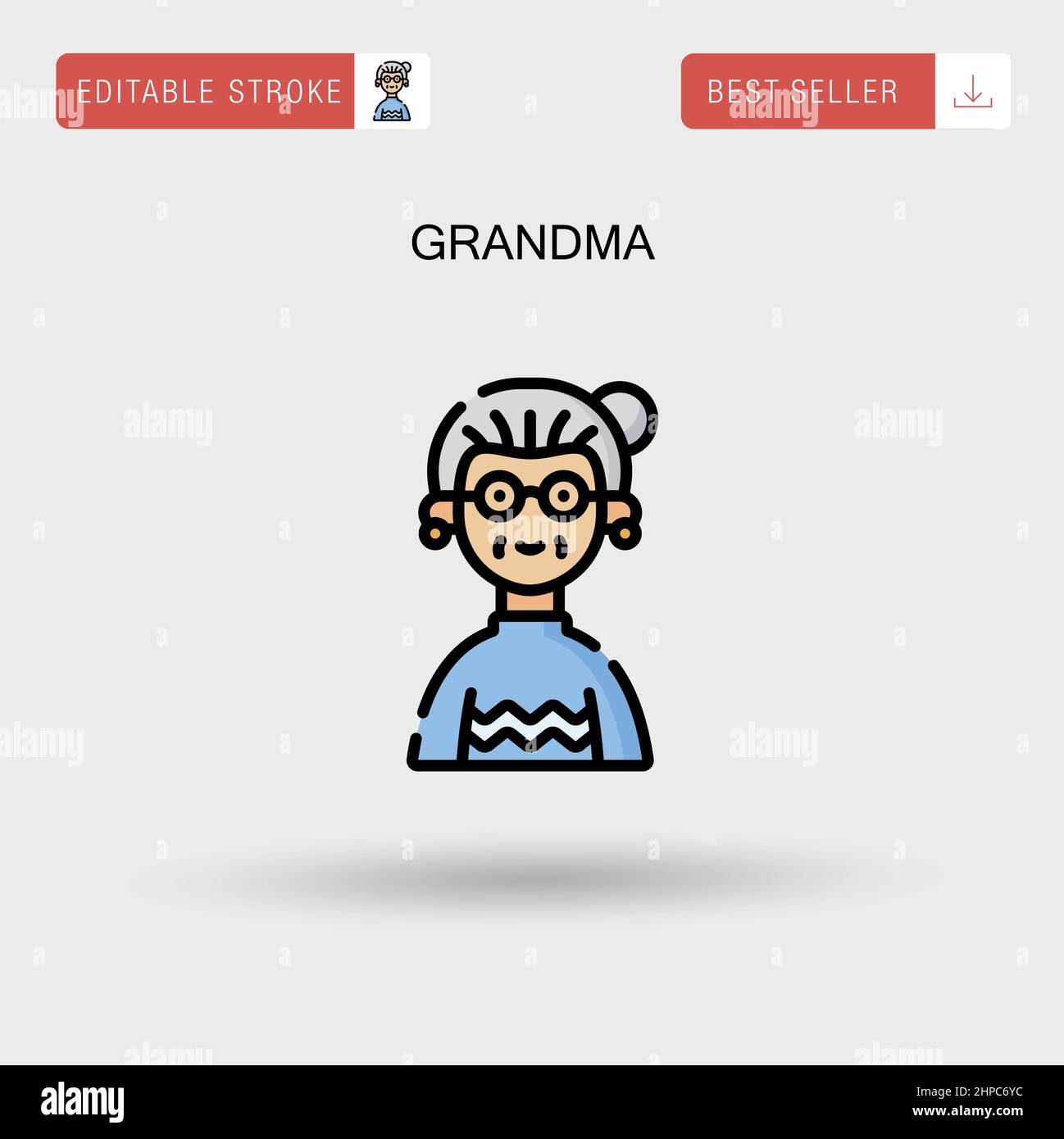 Tux Icons Grandma