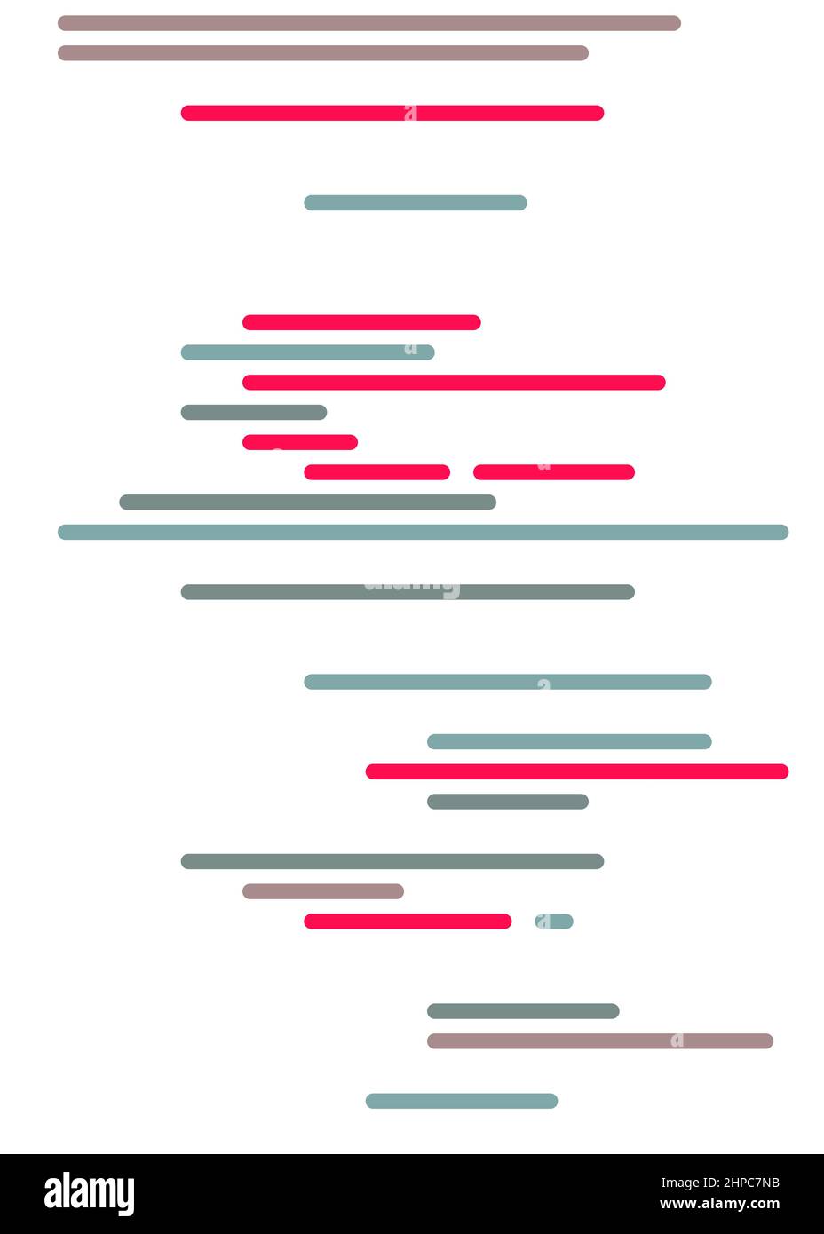 Cartoon coding simulated lines vector illustration Stock Vector Image ...