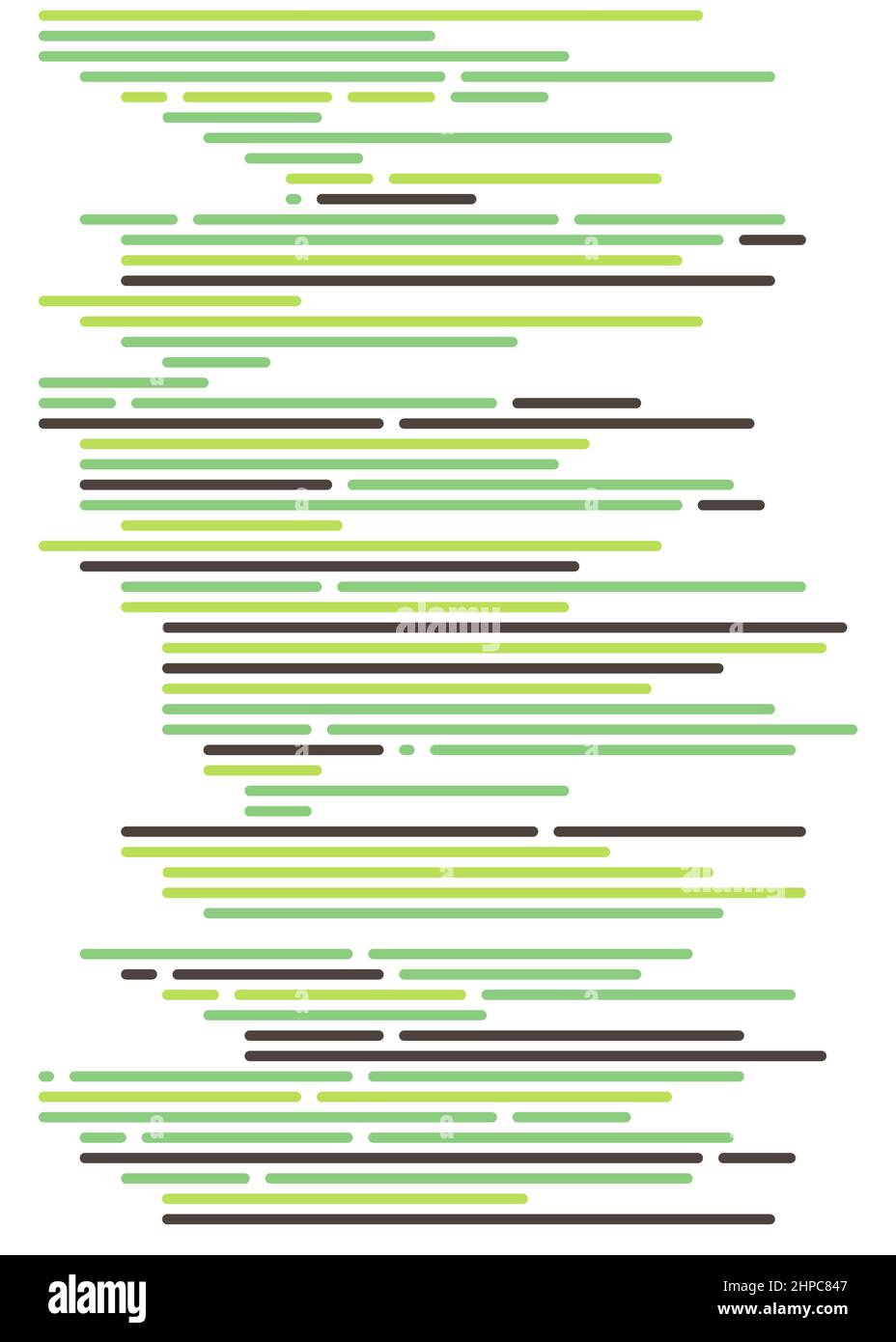 Cartoon coding simulated lines vector illustration Stock Vector Image ...