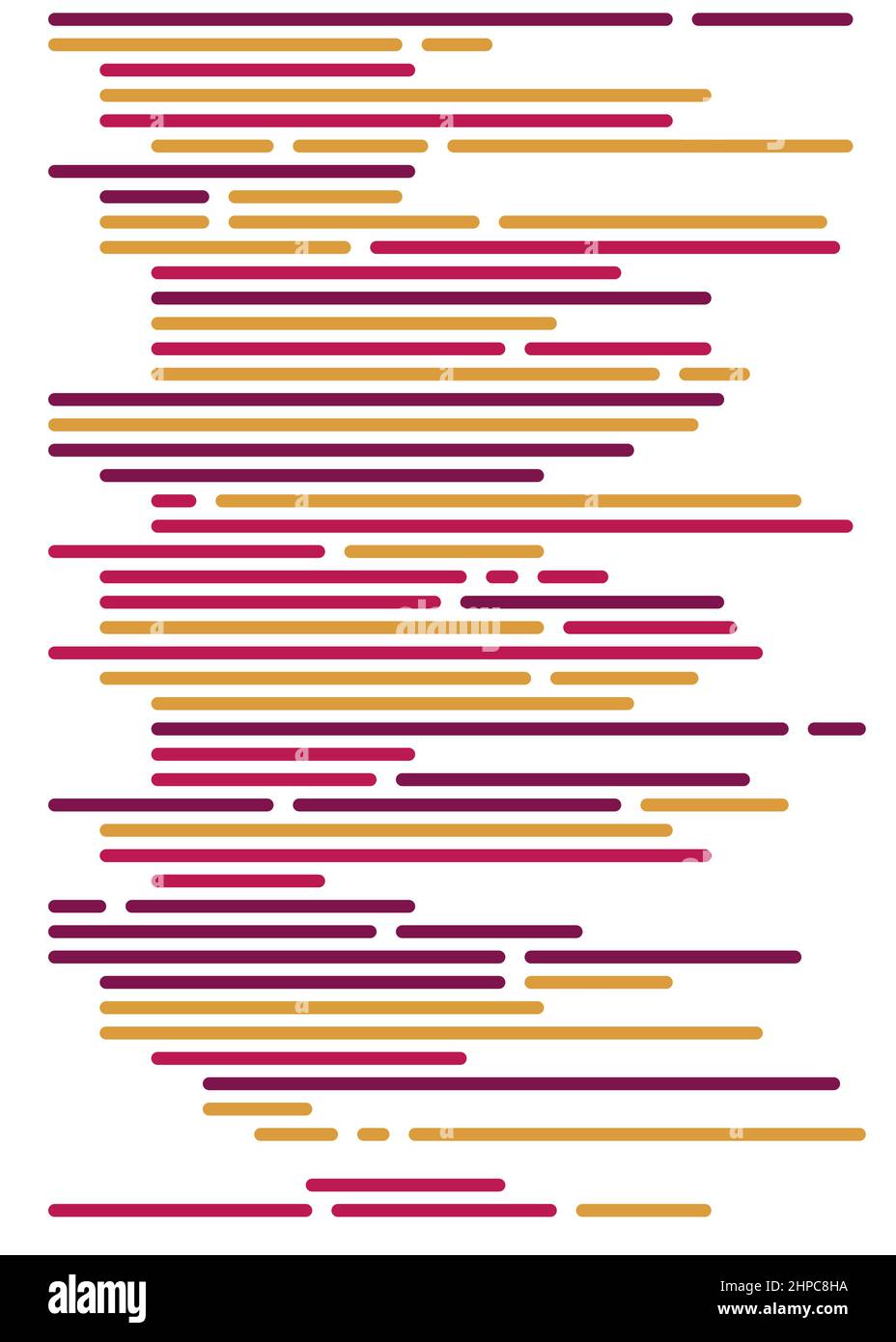 Cartoon coding simulated lines vector illustration Stock Vector Image ...