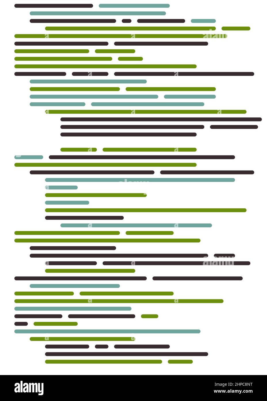 Cartoon coding simulated lines vector illustration Stock Vector Image ...