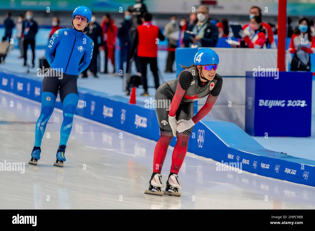 February 19, 2022, Beijing, Hebei, China: Valerie MALTAIS (CAN ...