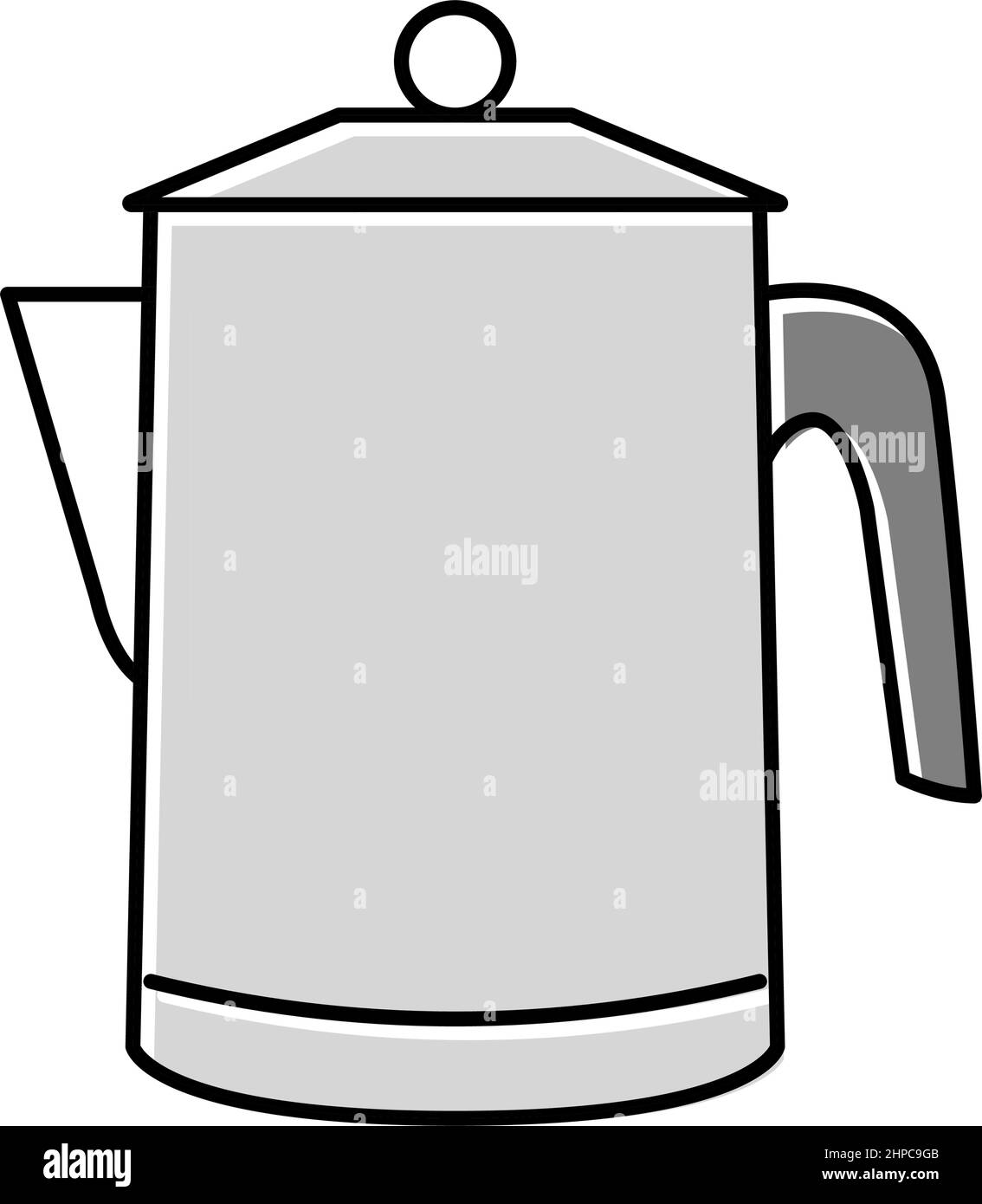 percolator coffee make equipment color icon vector illustration Stock ...