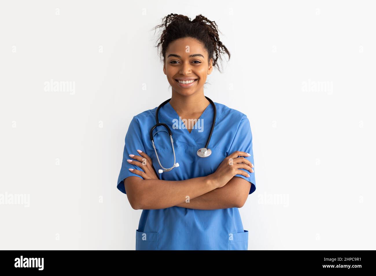 Portrait african american therapist doctor hi-res stock photography and ...